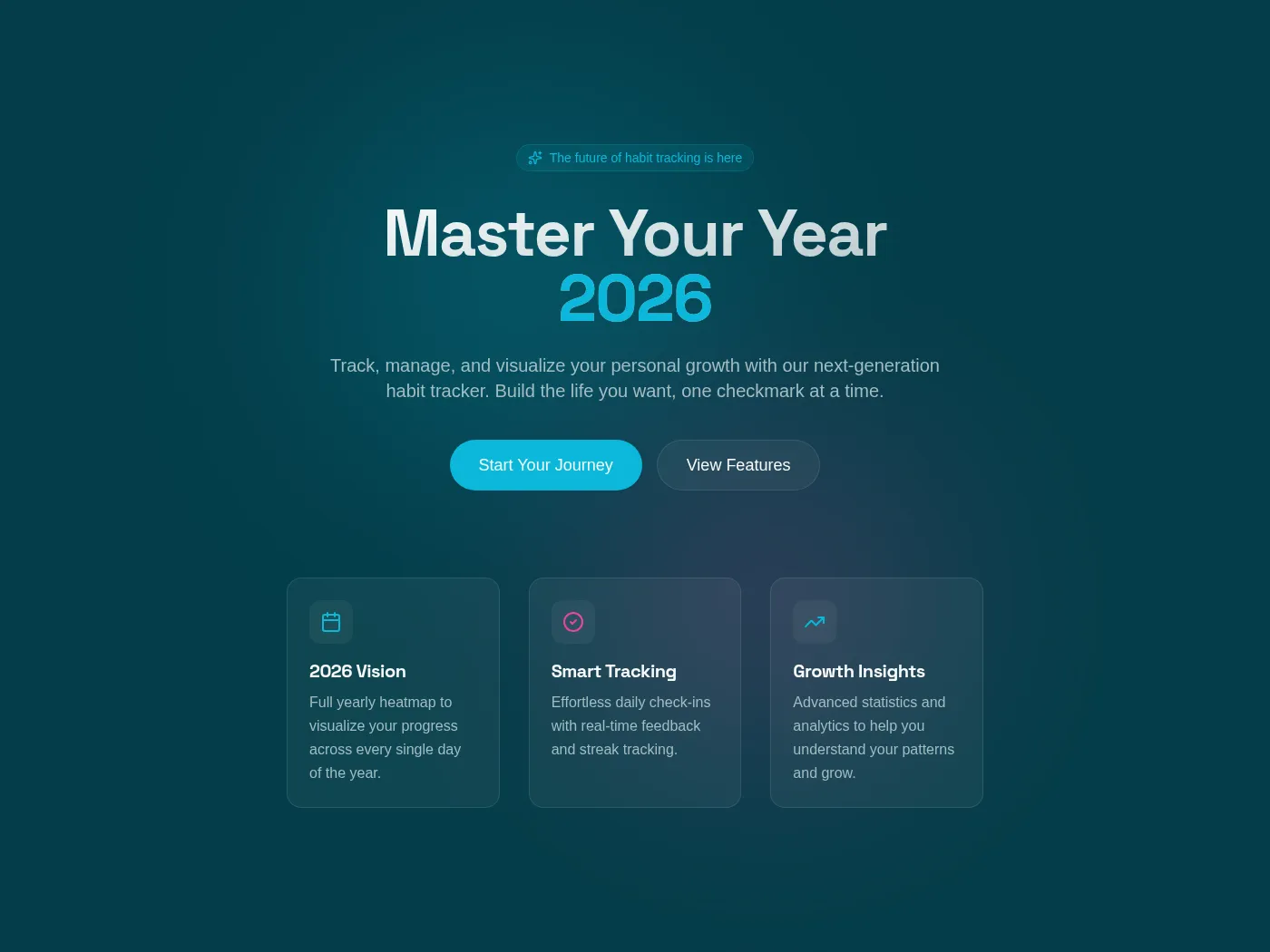 2026 Habit Tracker