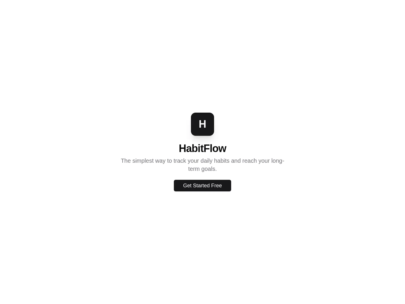 Habit Tracker App