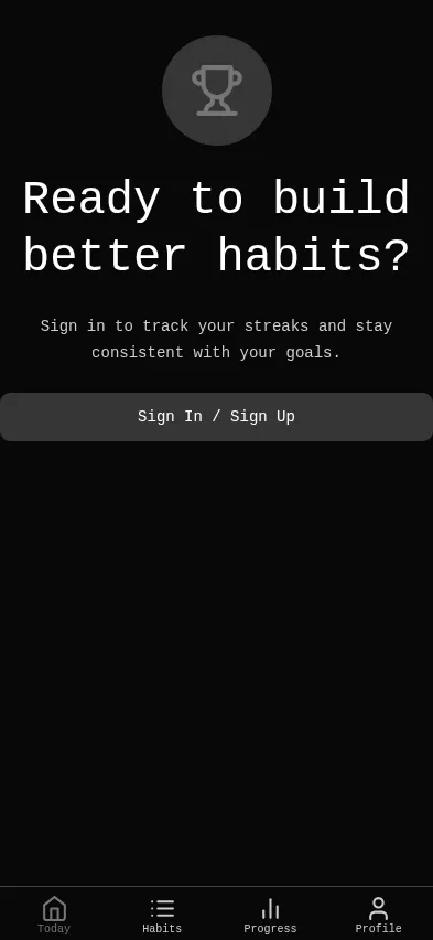 Streakly Habit Tracker