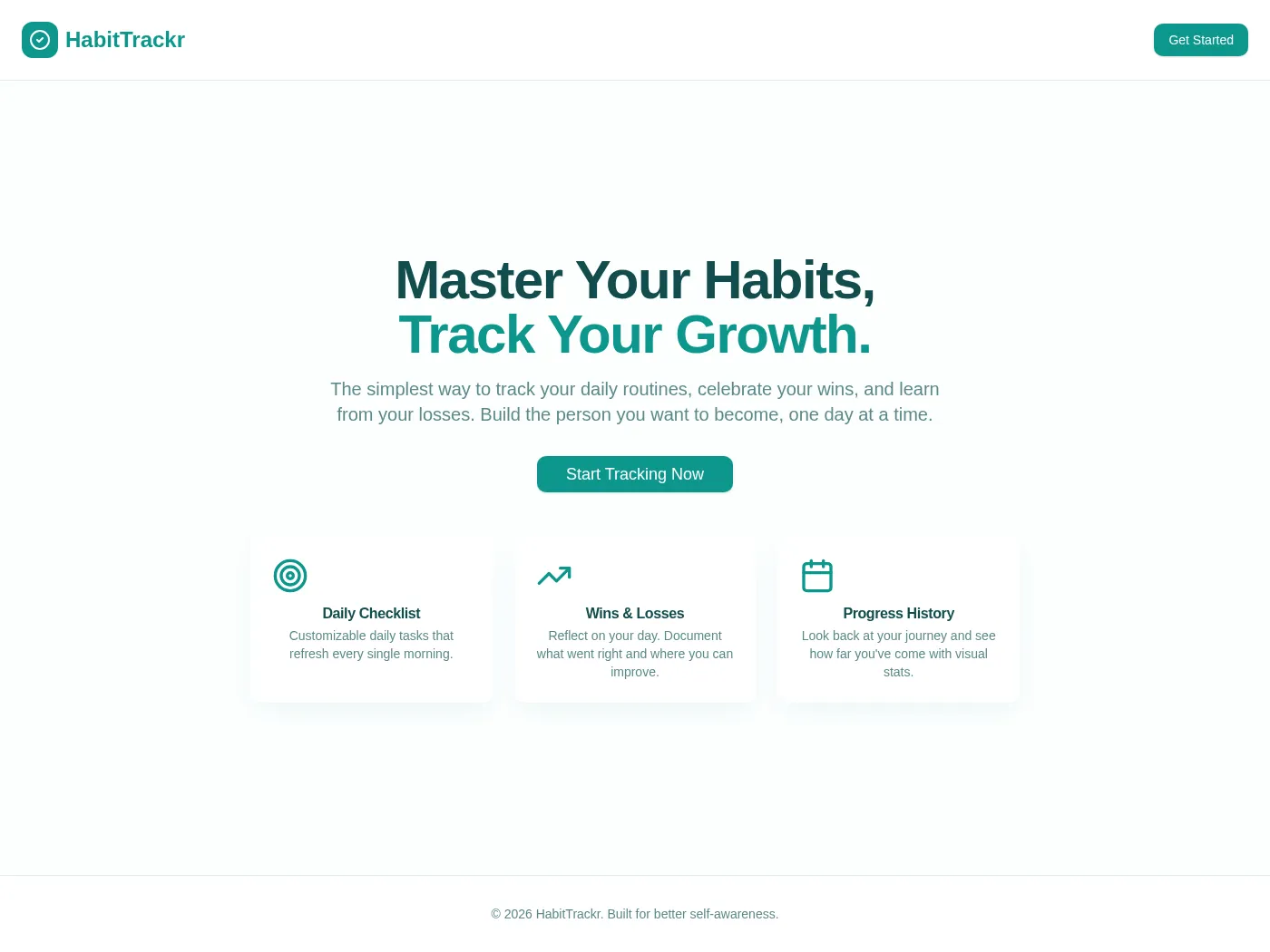 HabitTrackr