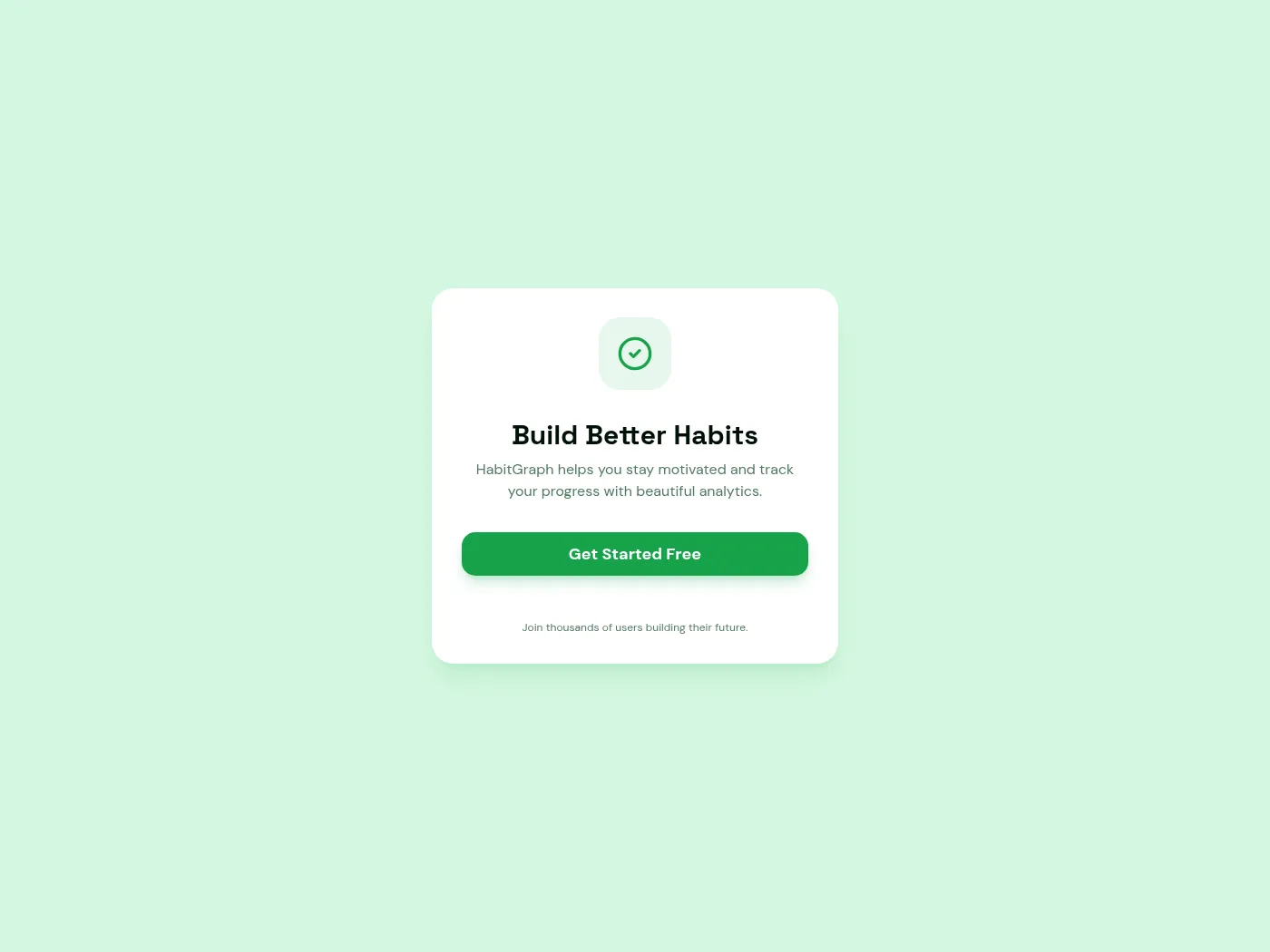 HabitGraph Tracker