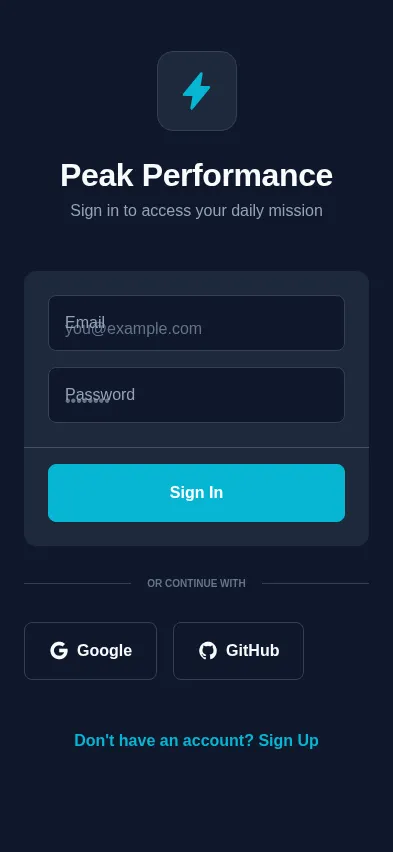 HabitAI Mobile Tracker
