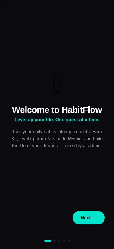 HabitFlow Student App