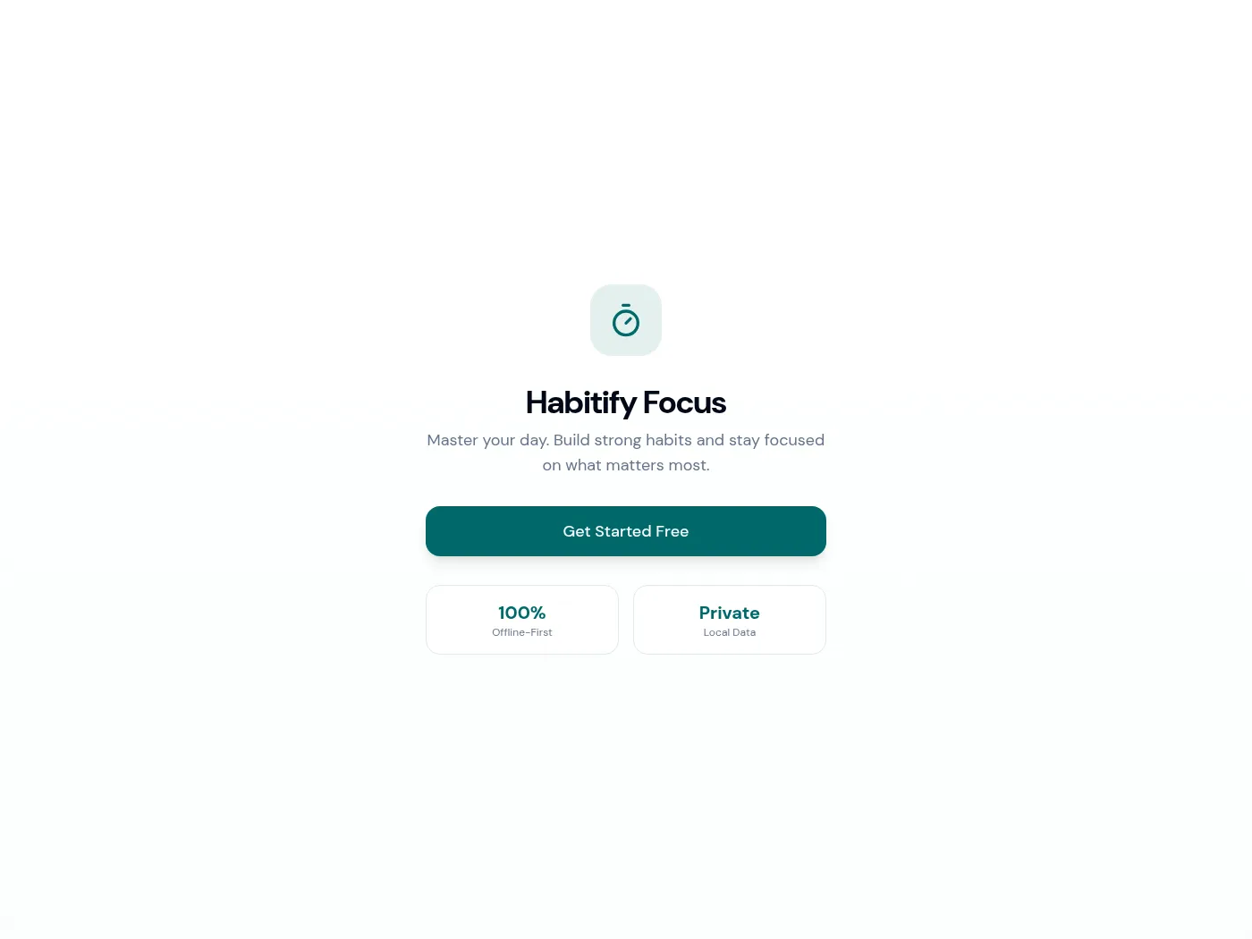 Habitify Focus Tracker
