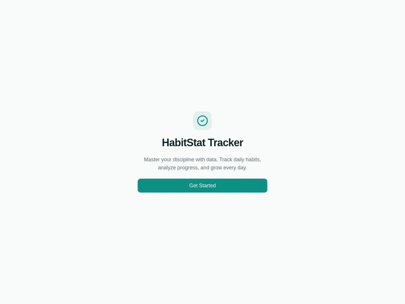 HabitStat Tracker