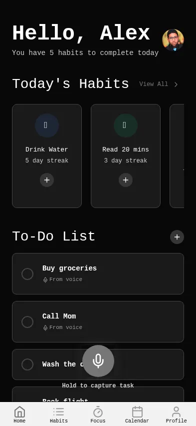 HabitSync Mobile