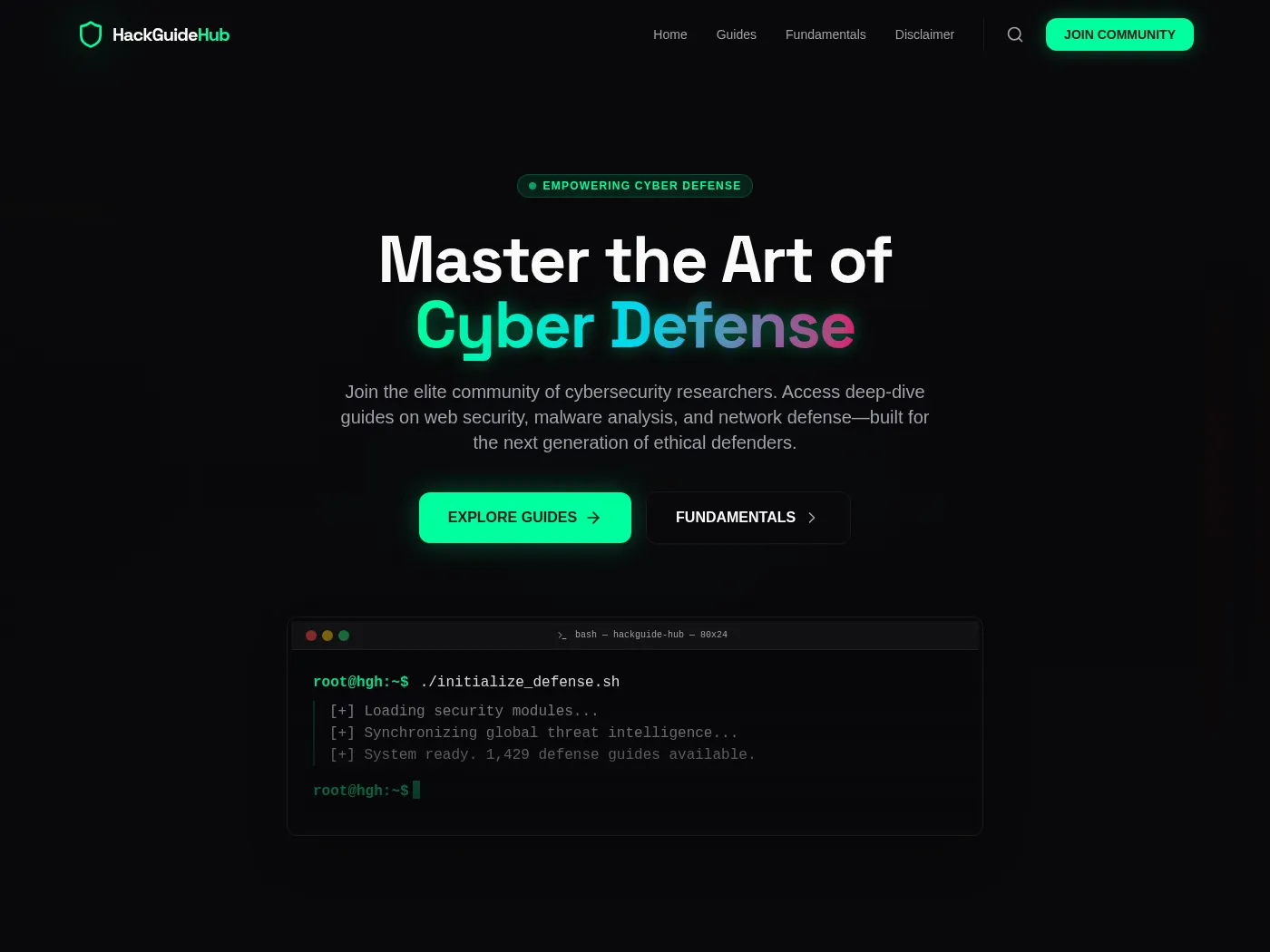 HackGuide Hub