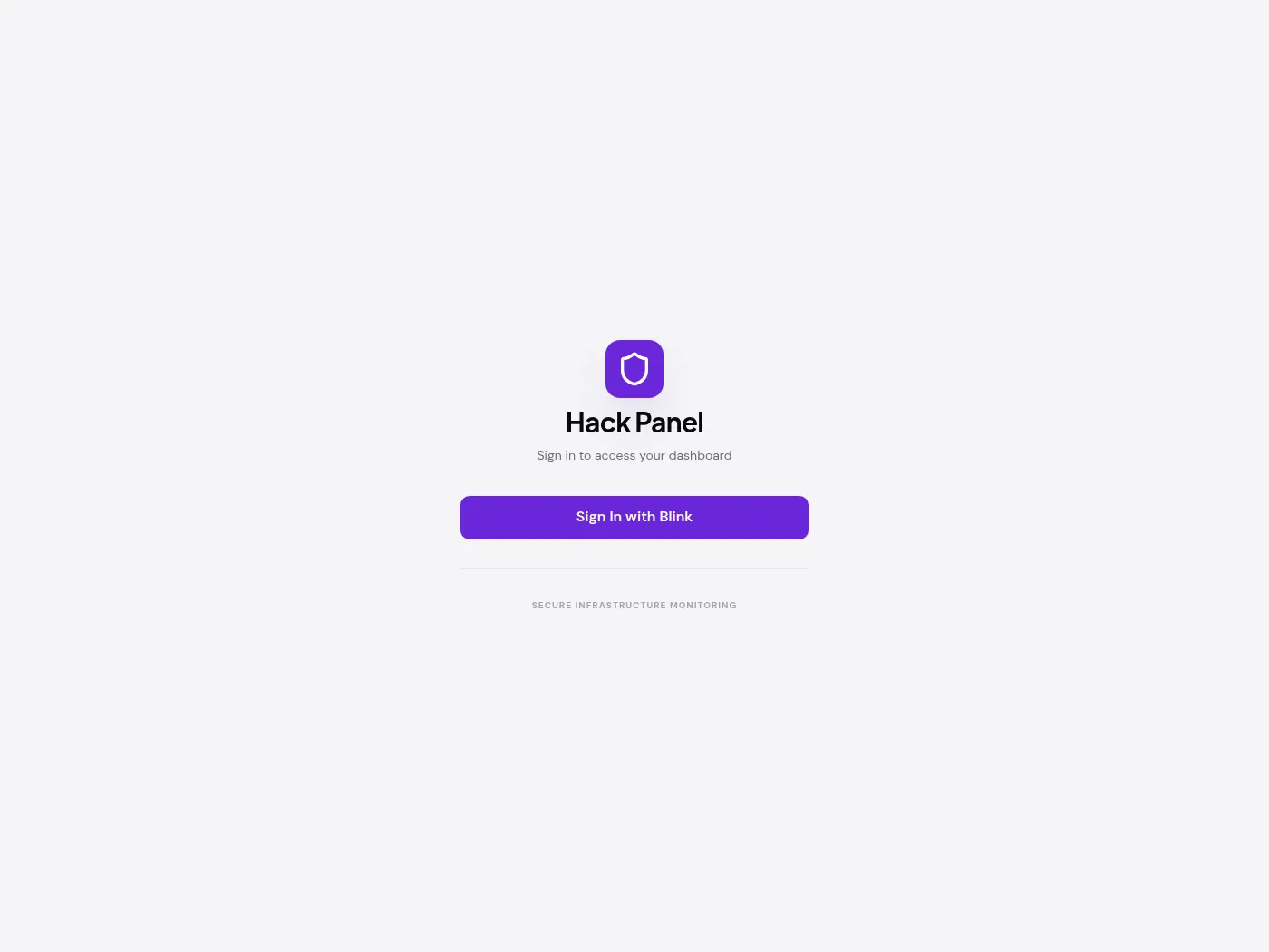Hack Panel