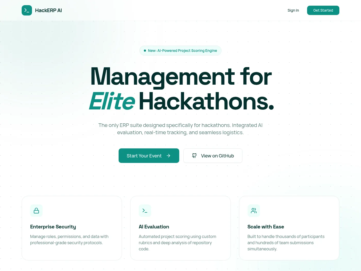 Hackathon ERP AI Suite
