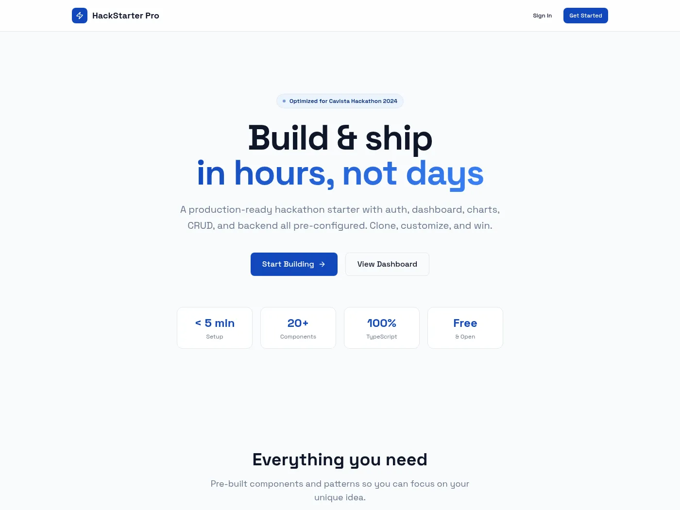 HackStarter Pro