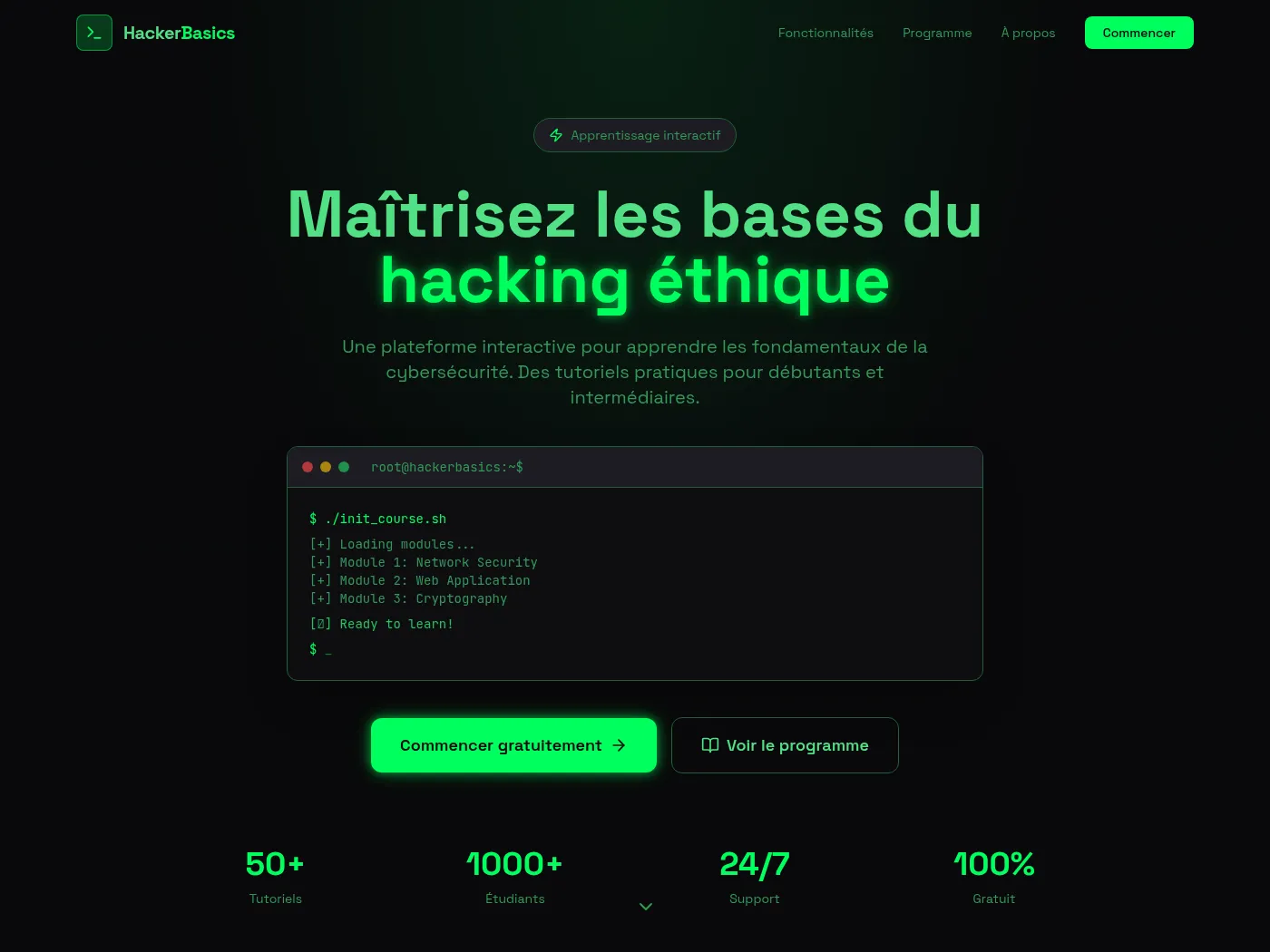 HackerBasics Web