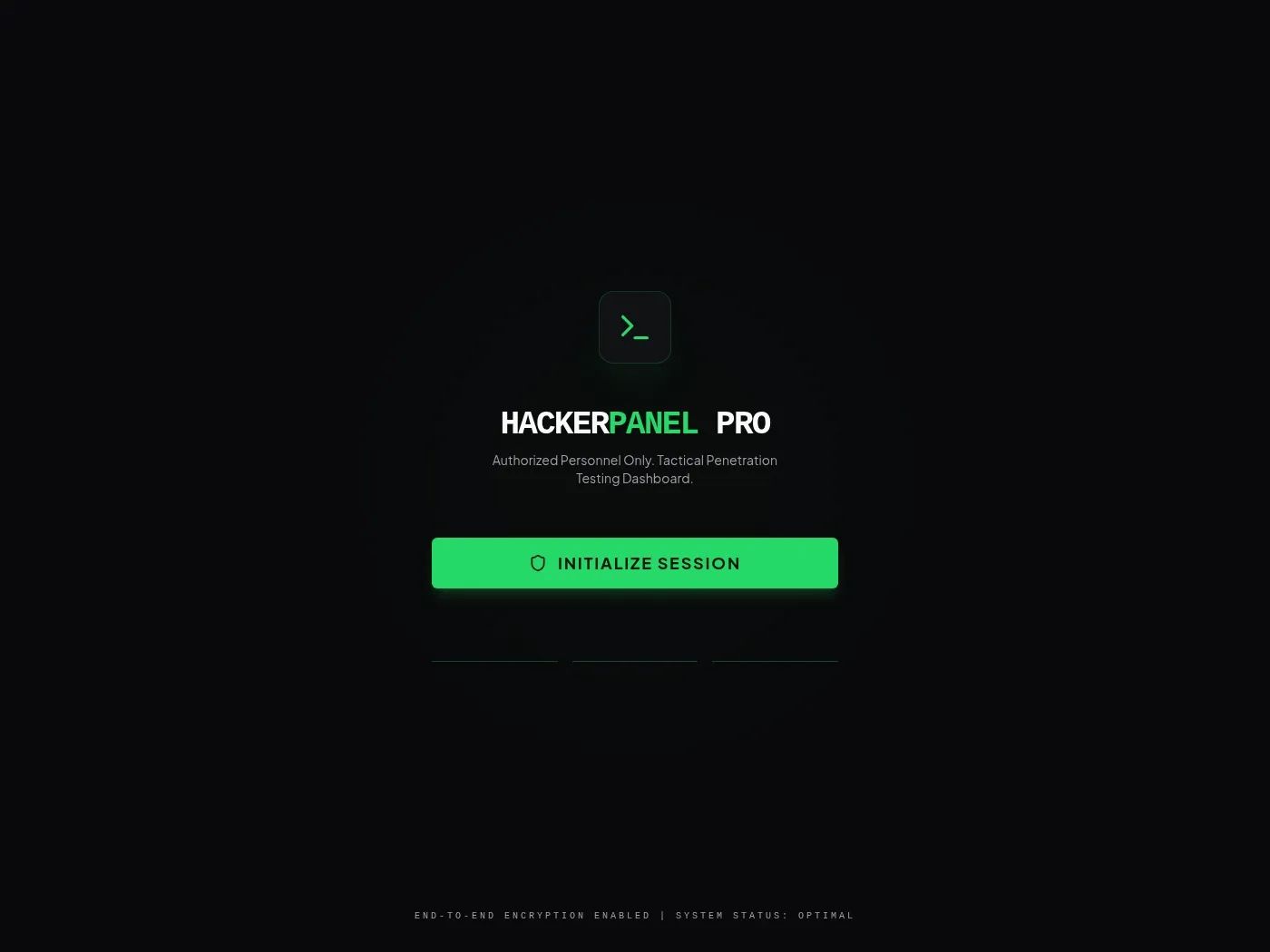 Hacker Panel Pro