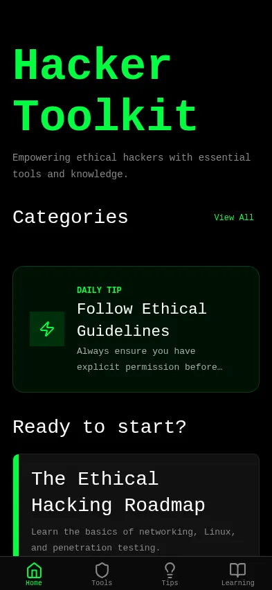 Hacker Toolkit