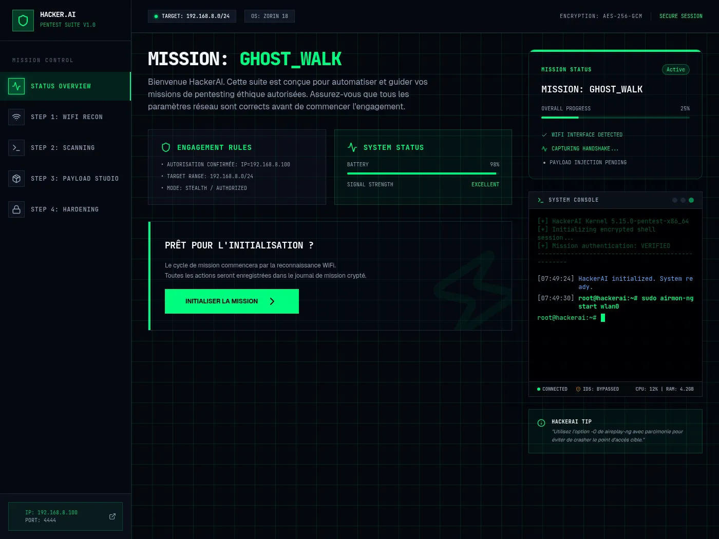 HackerAI Pentest Suite