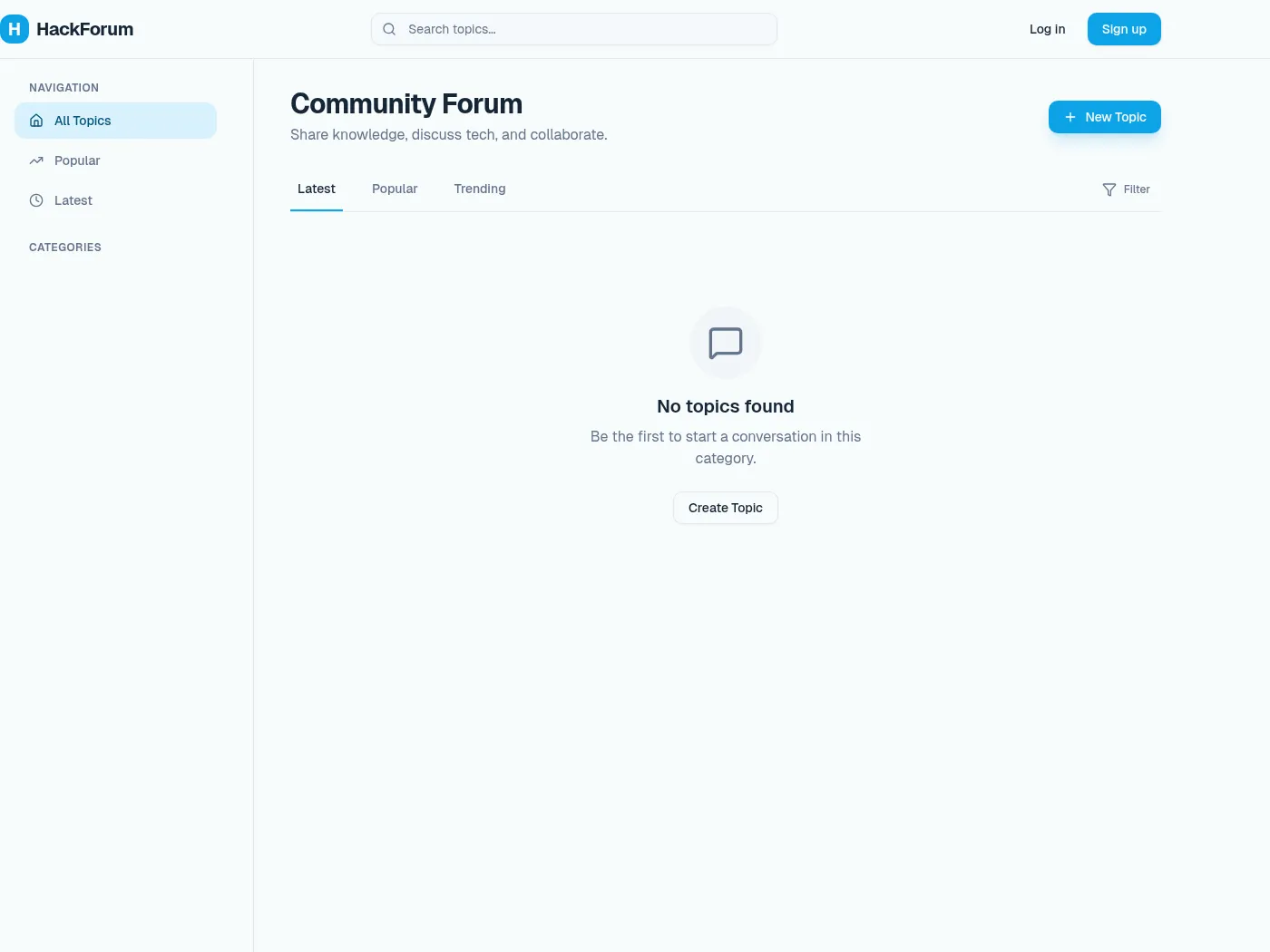 HackForum Hub