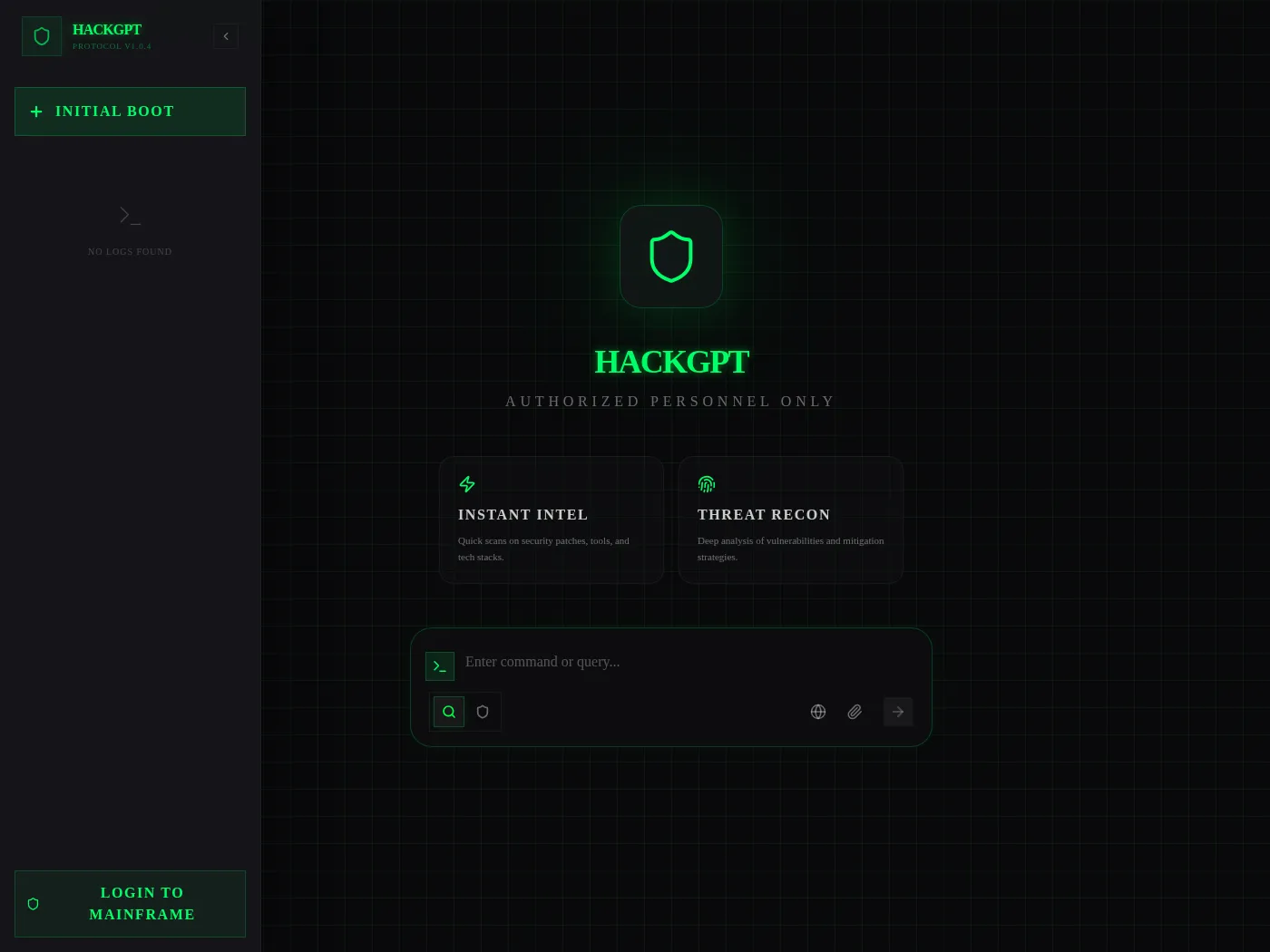 HackGPT Chatbot