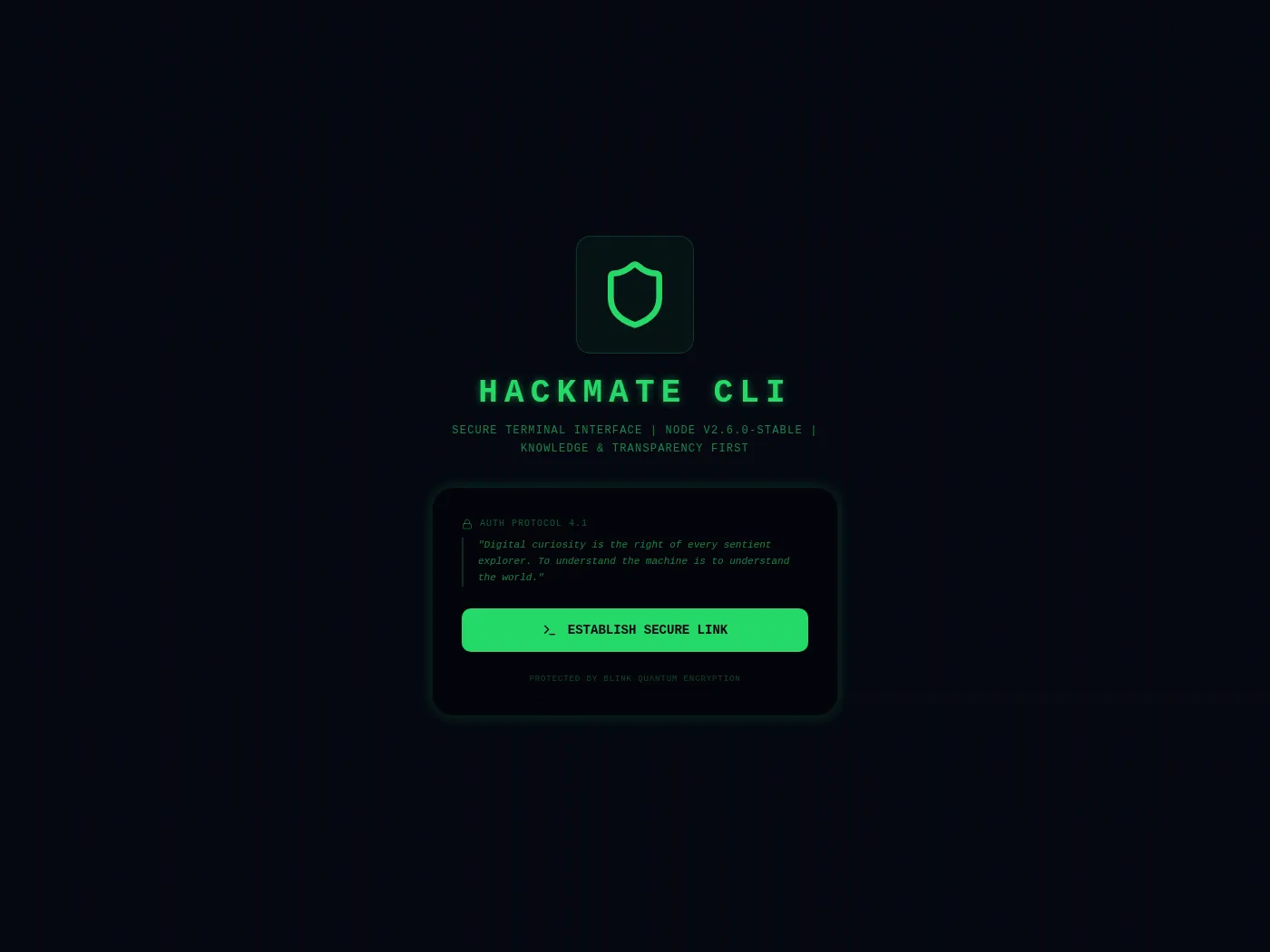 HackMate CLI