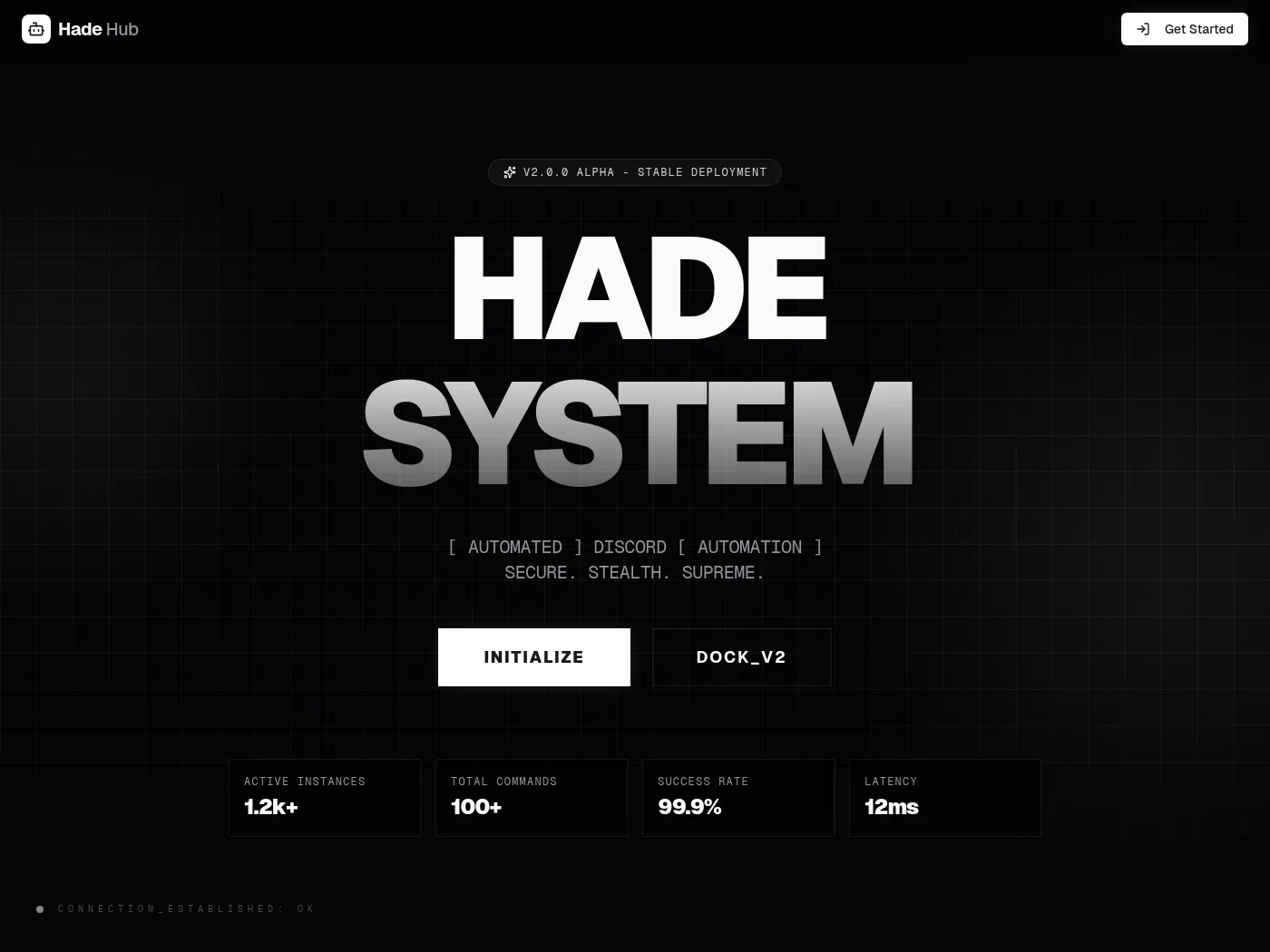 Hade Selfbot Hub