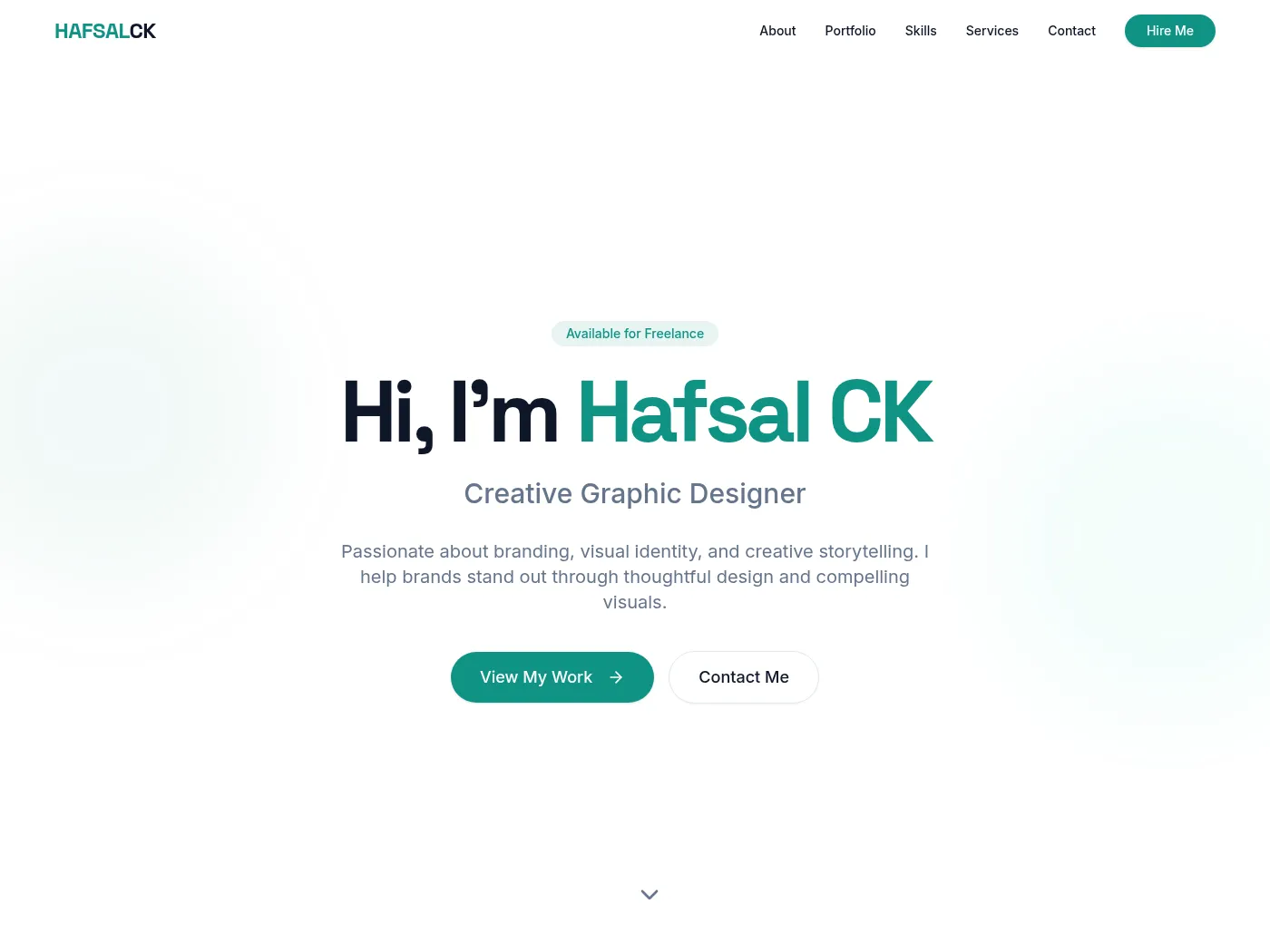 Hafsal CK Portfolio