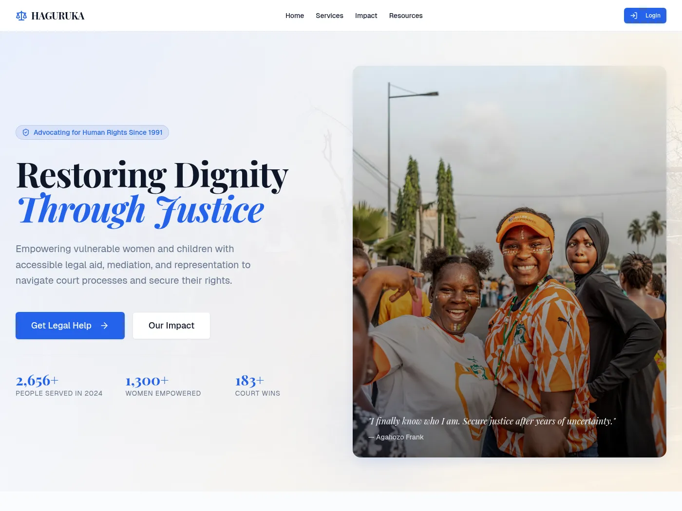 Haguruka Justice Platform