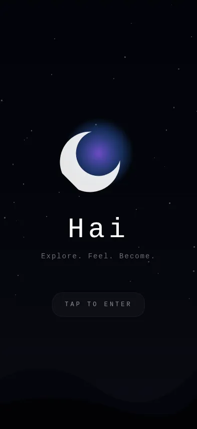 Hai Universe UI Flow