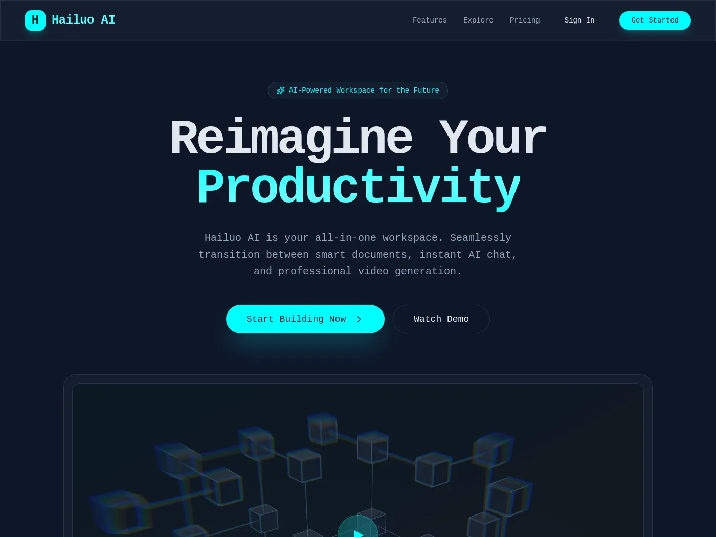 Hailuo AI Clone