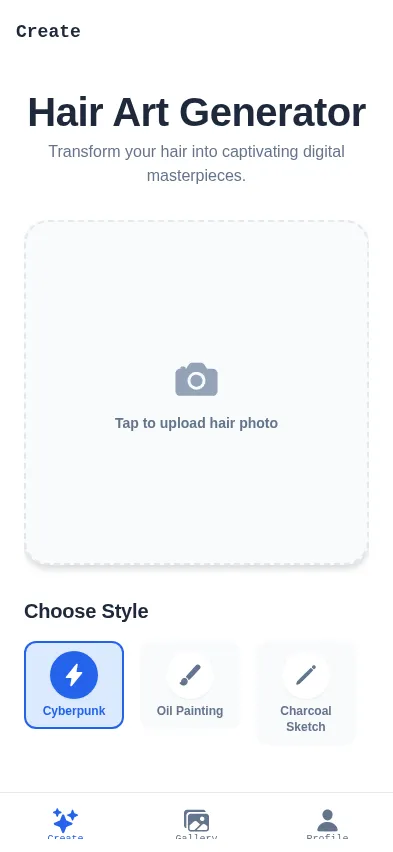 Hair Art Generator