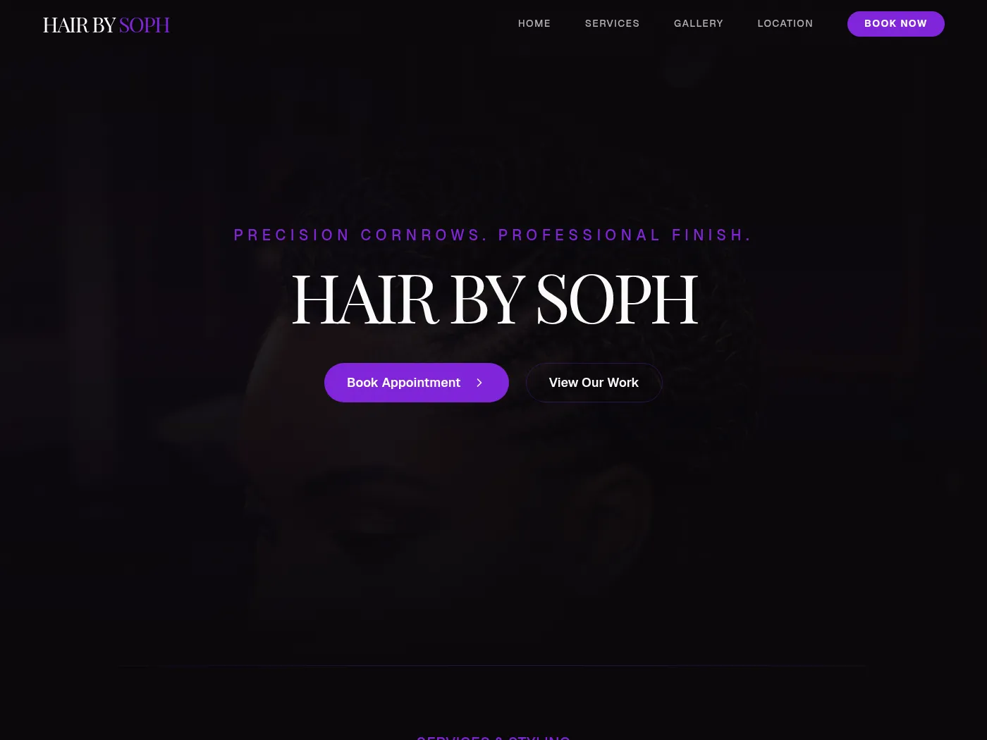 Hair By Soph Promo