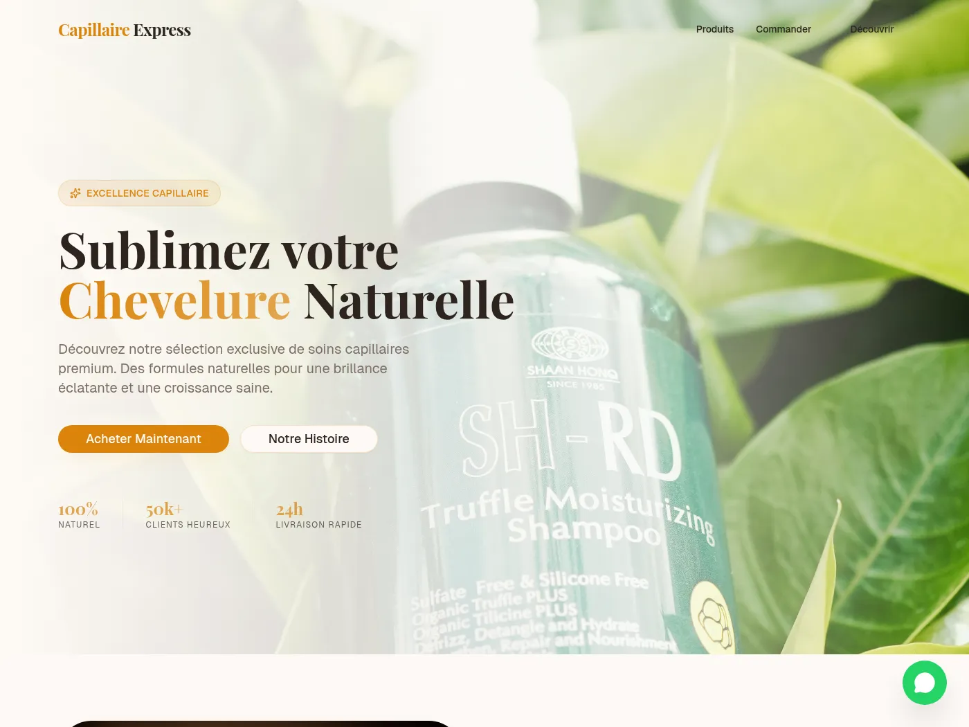 Capillaire Express Web