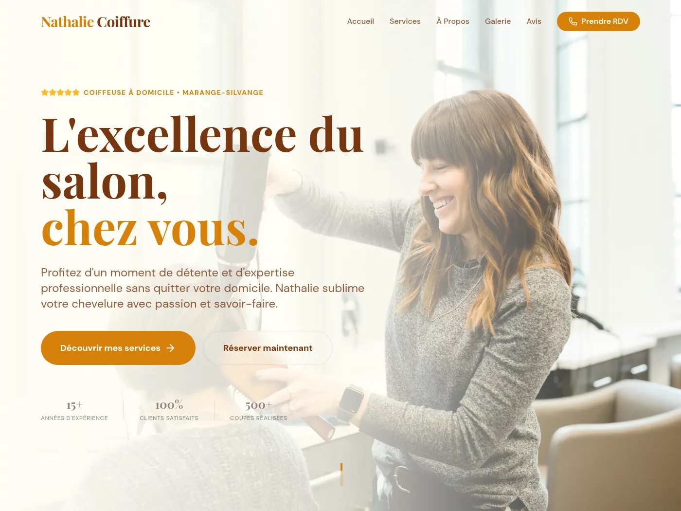 HomeSalon Web Showcase
