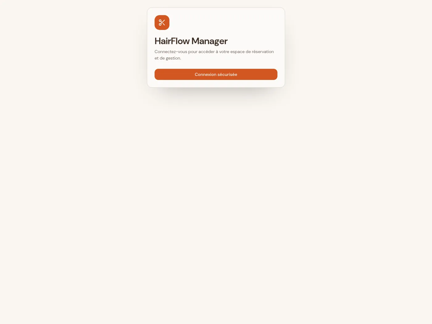 HairFlow Manager