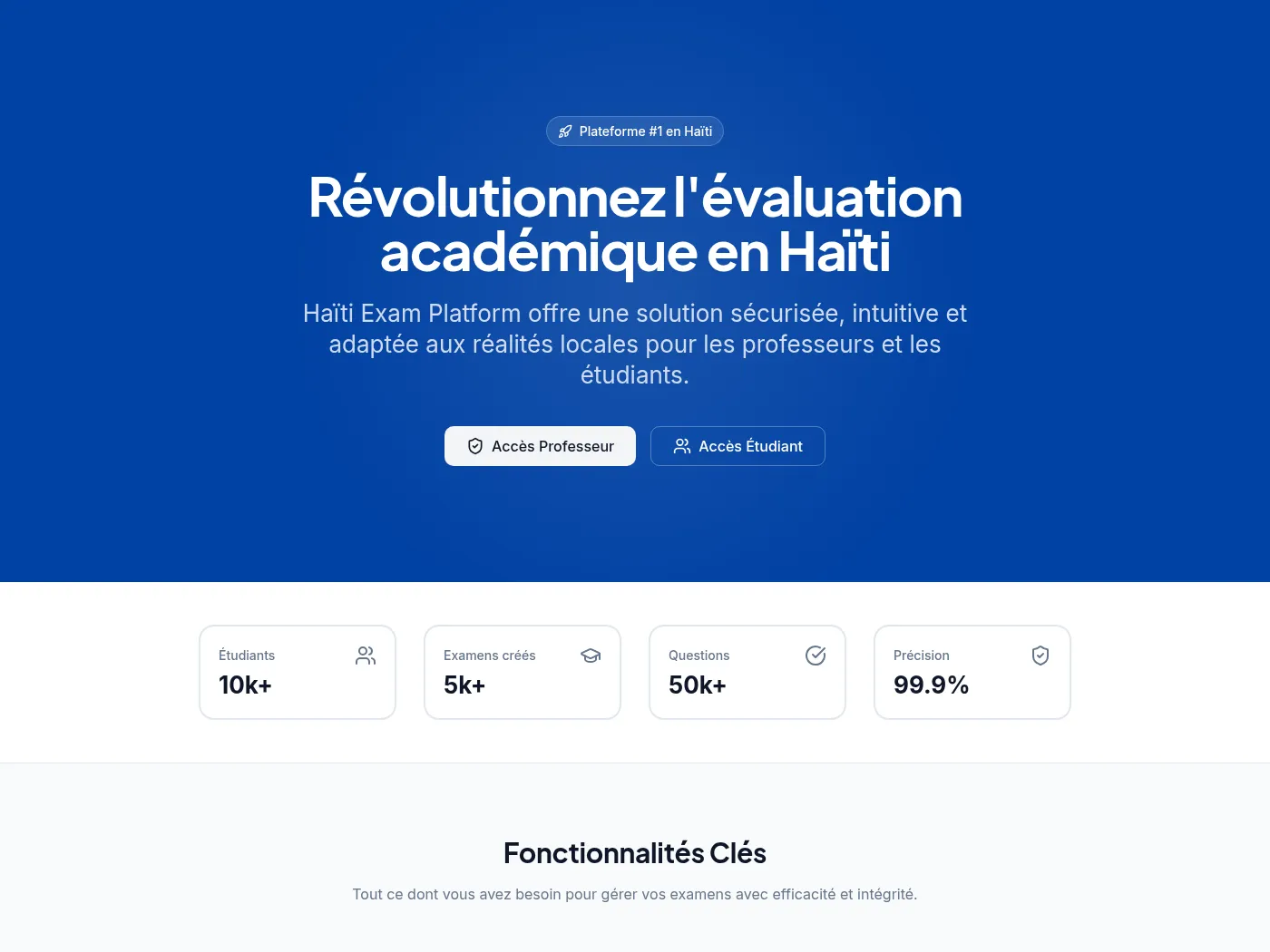 Haïti Exam Platform