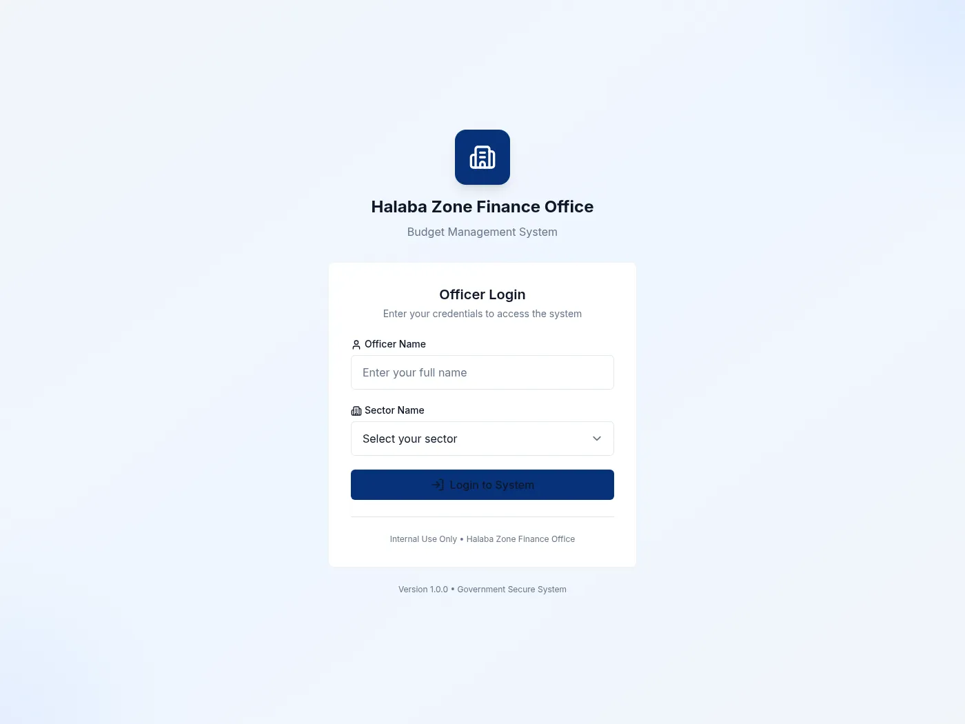 Halaba Finance Dashboard