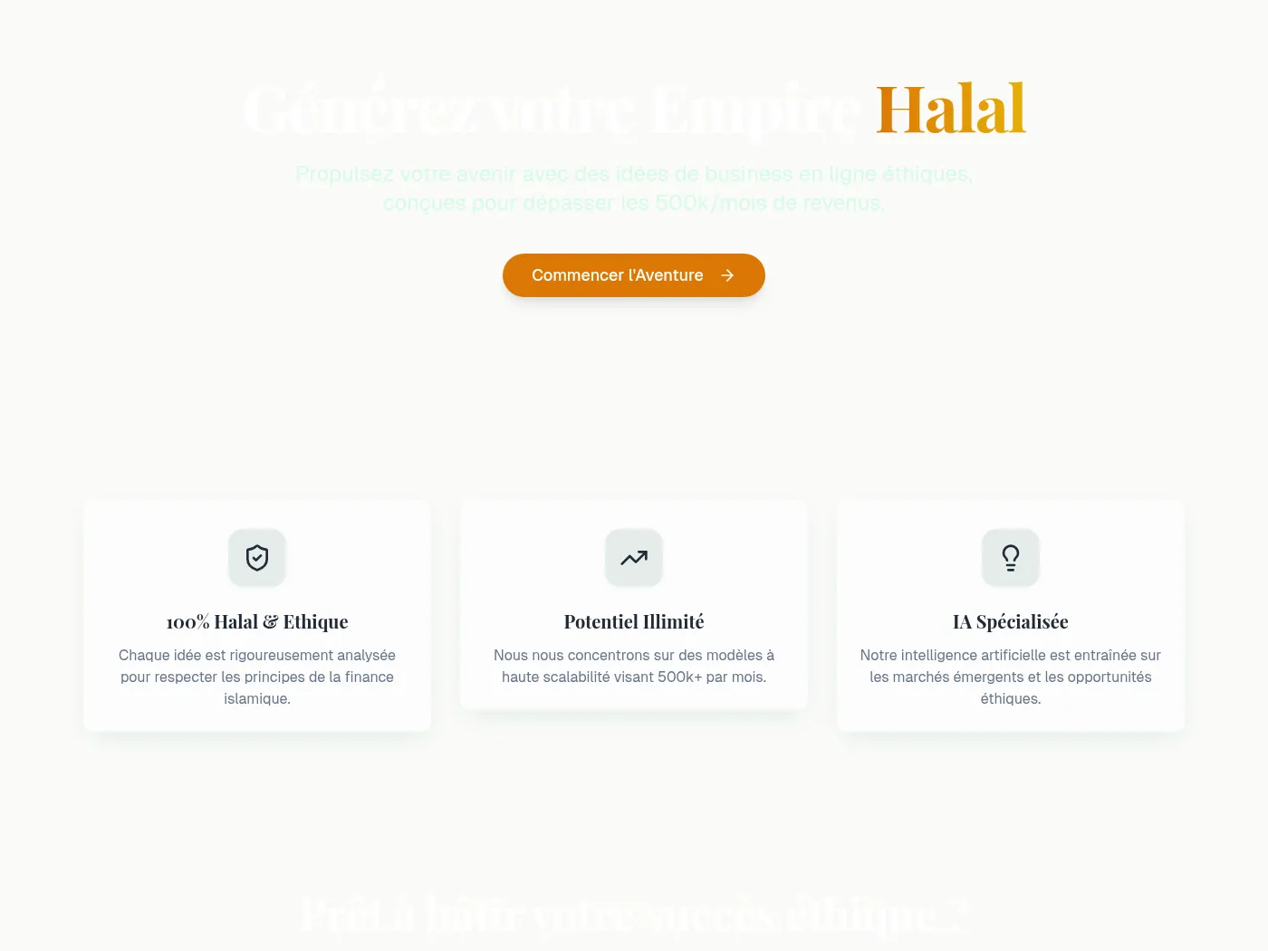 Halal BizGen App