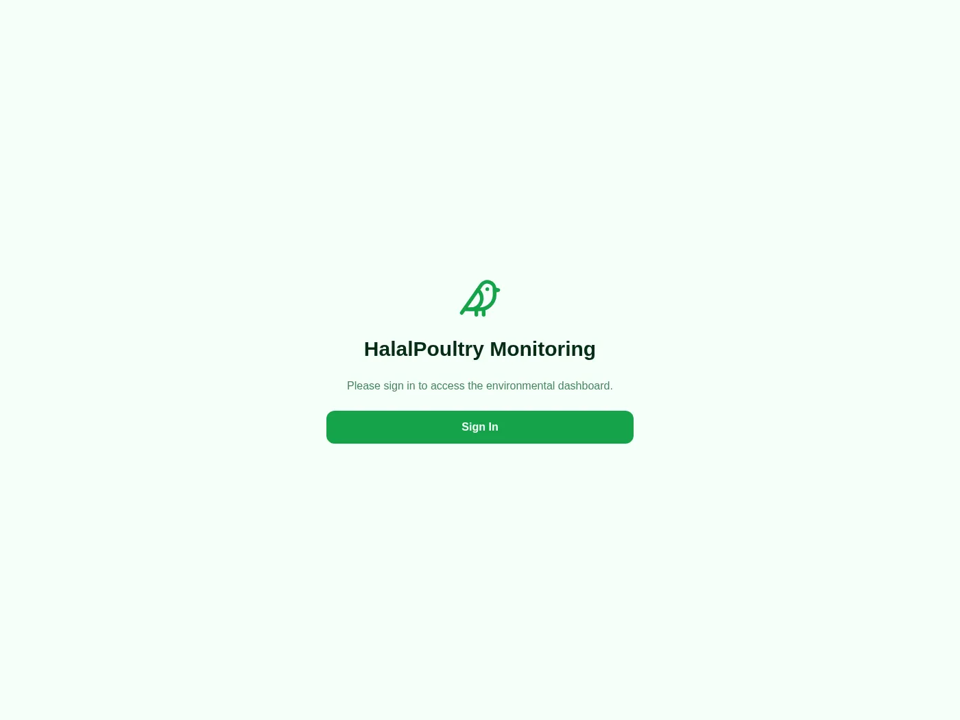 Halal Poultry Dashboard