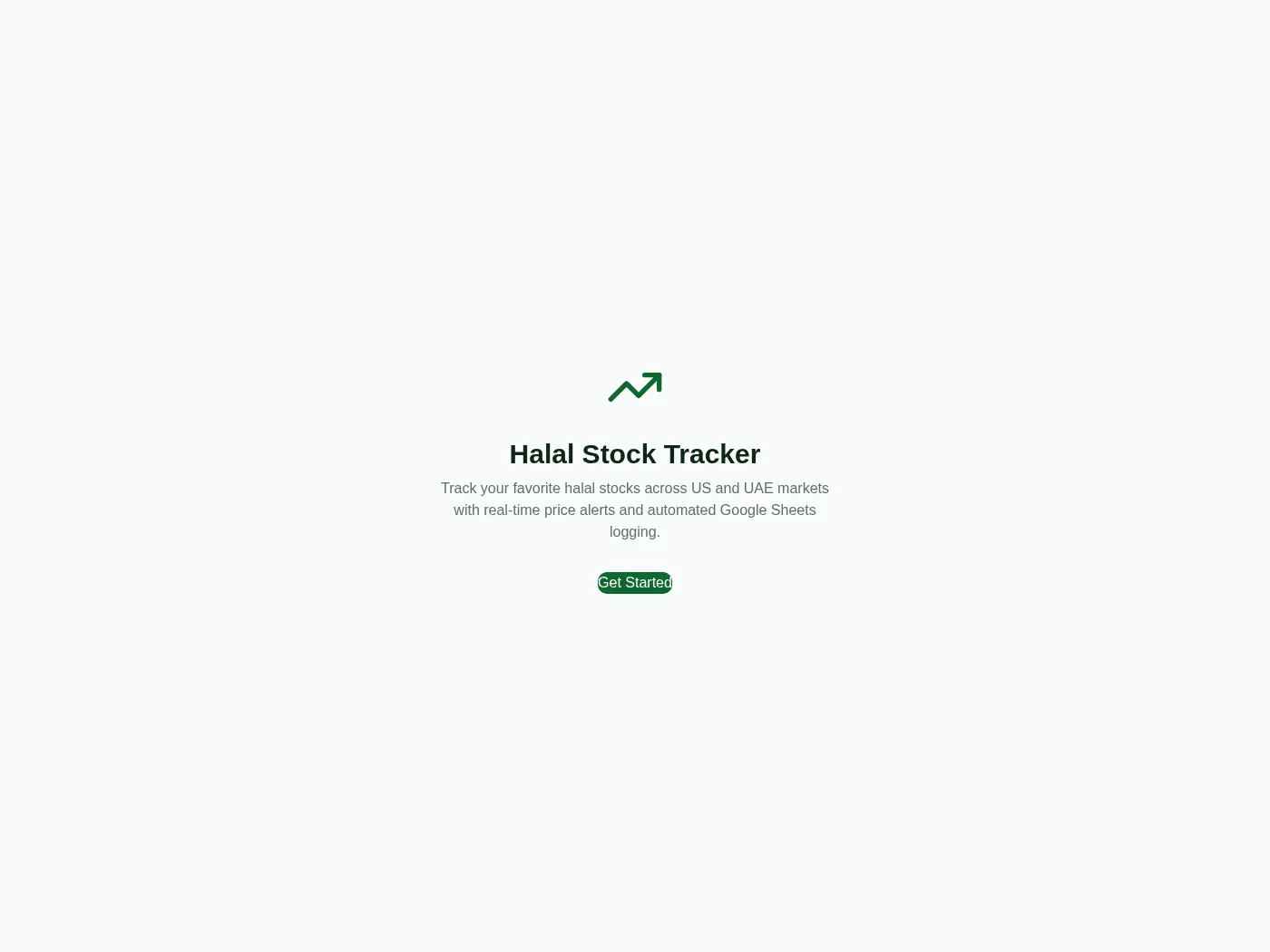 Halal Stock Tracker