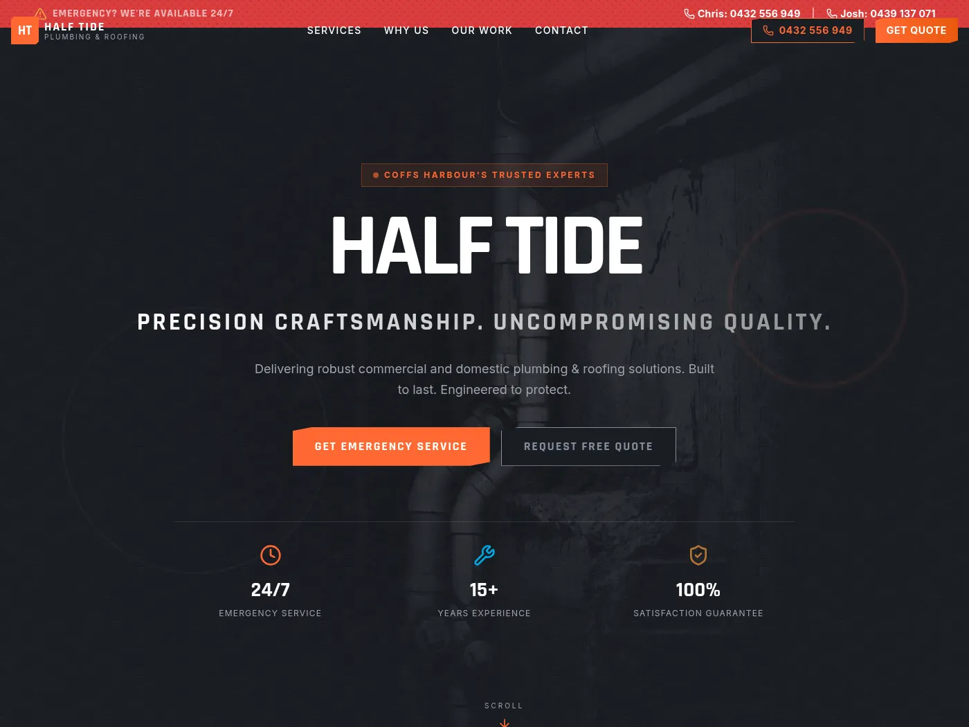 Half Tide Ultra-Modern Web