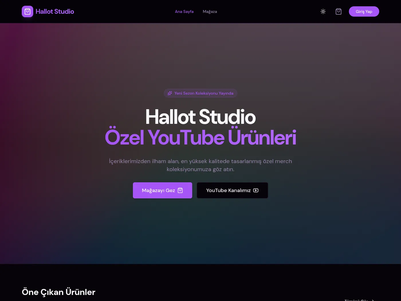 Hallot Studio Merch Store