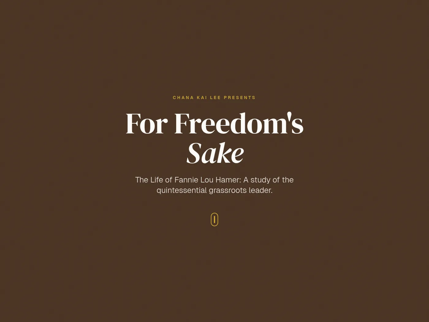 Fannie Lou Hamer Infographic