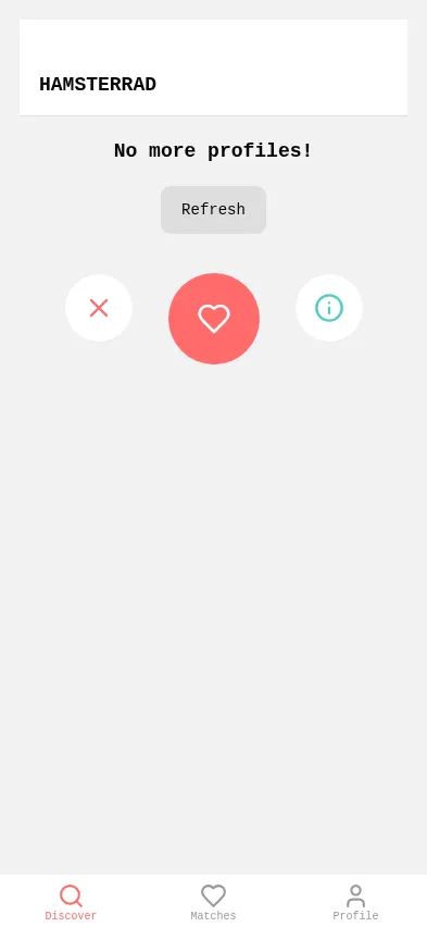 Hamsterrad Dating App