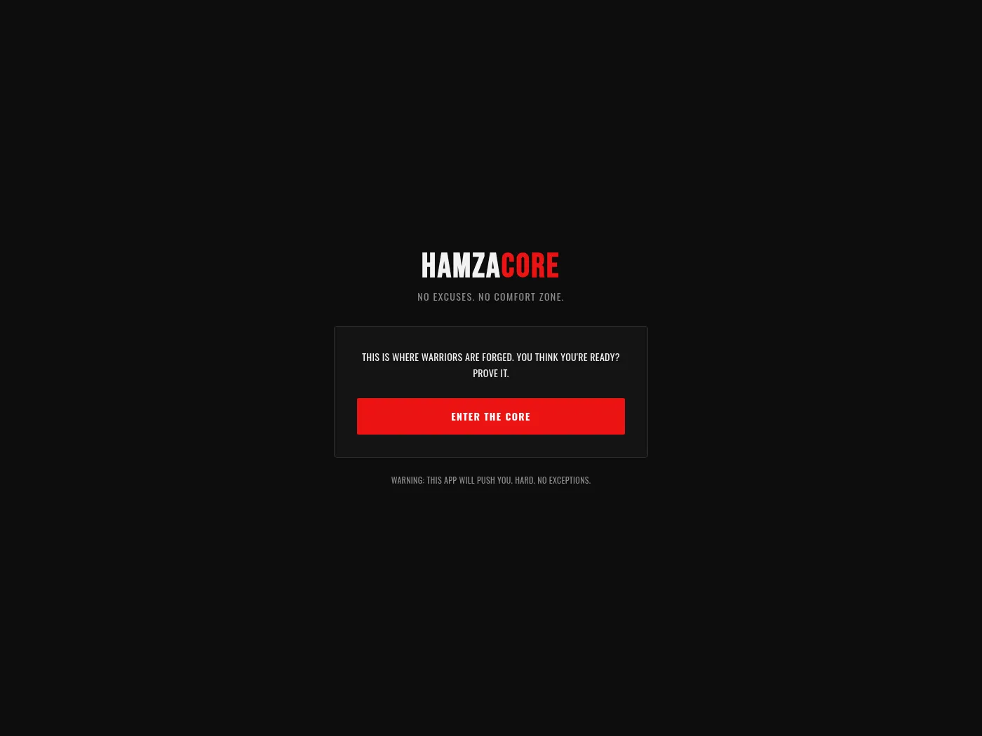 Hamza Core AI Coach
