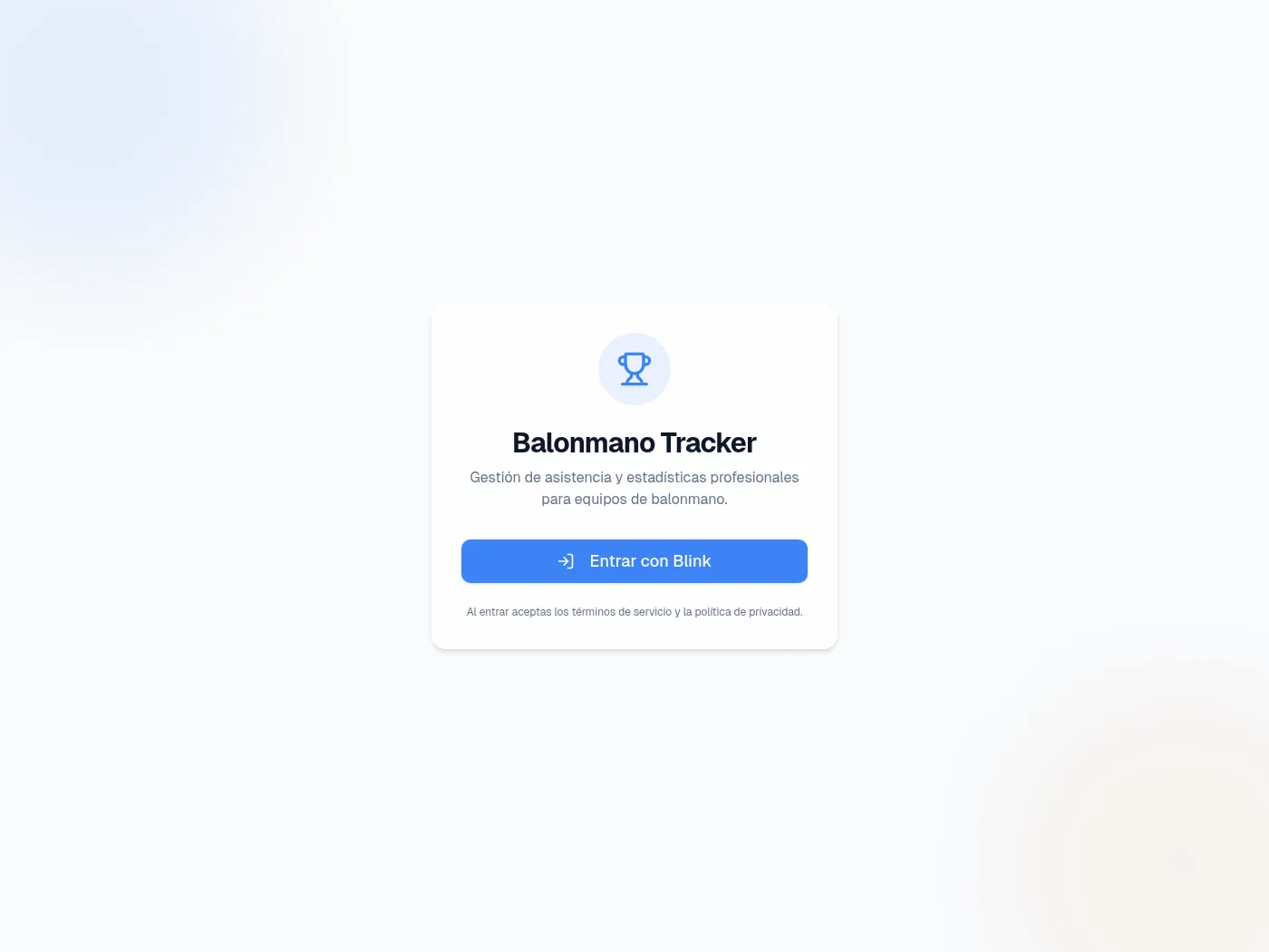 Handball Attendance Tracker