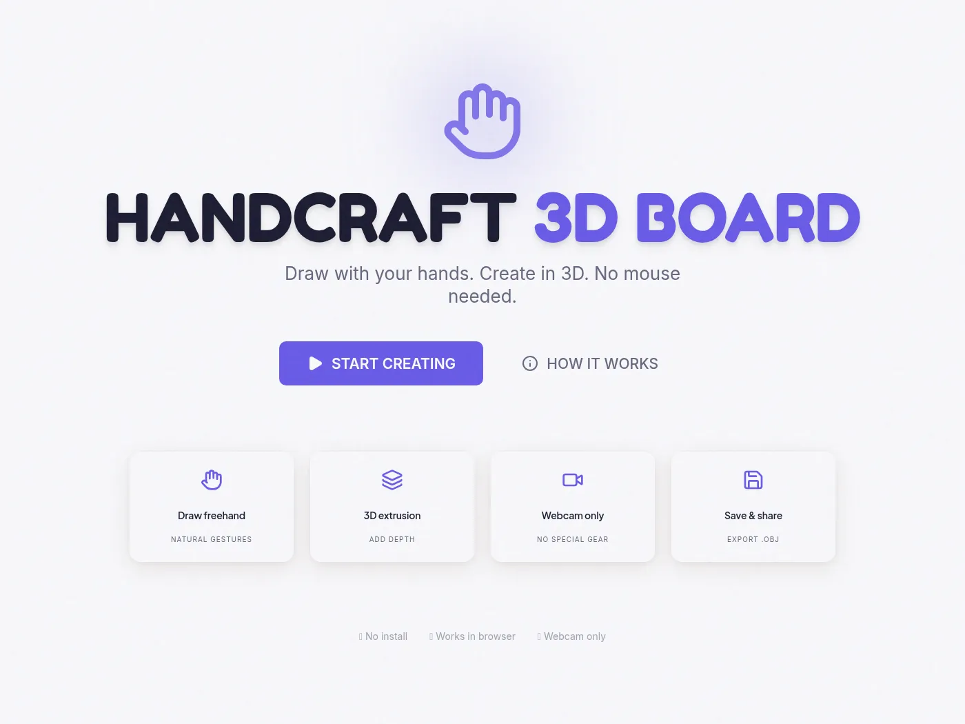 Handcraft 3D Board