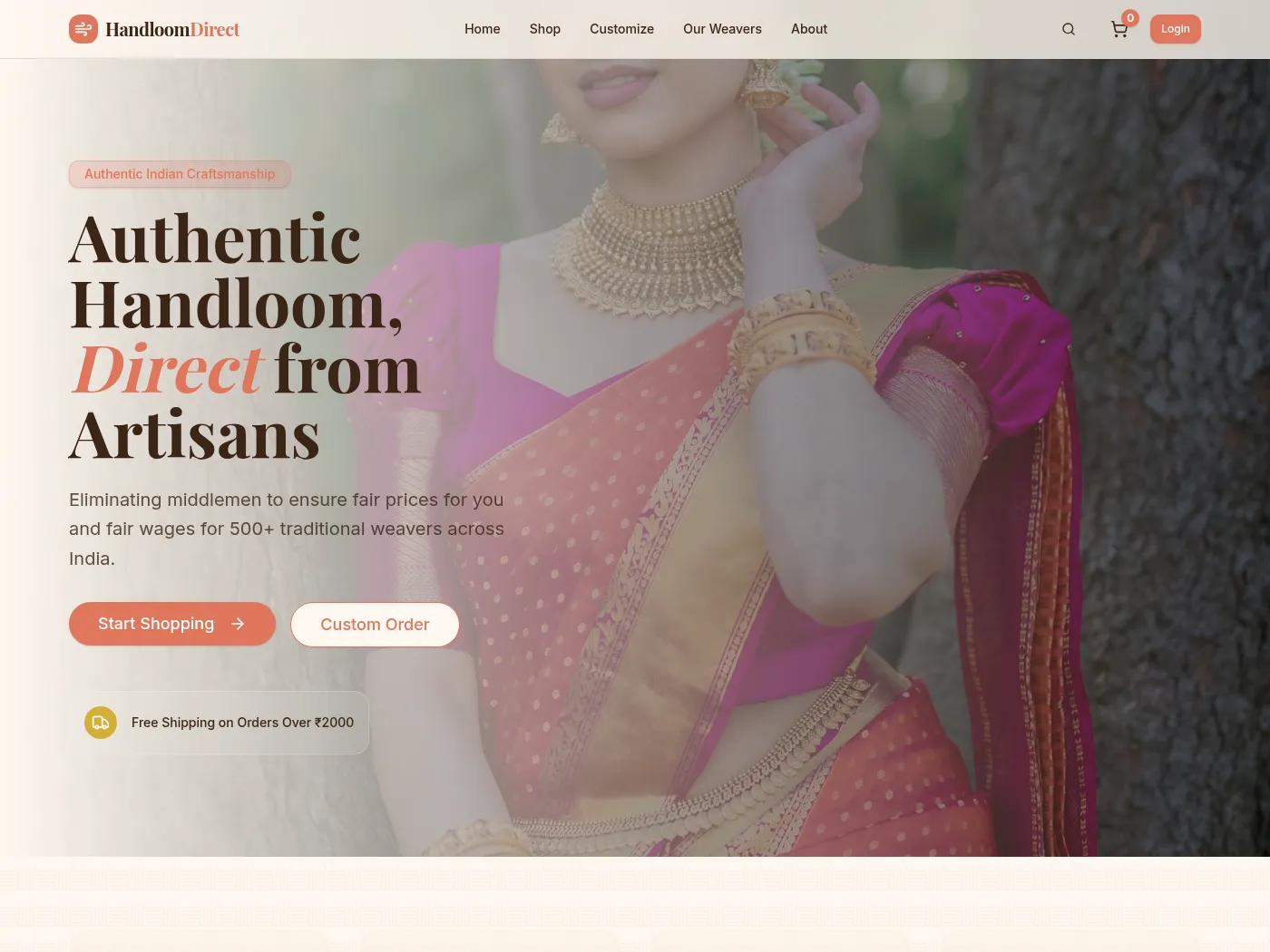 Handloom Direct Marketplace