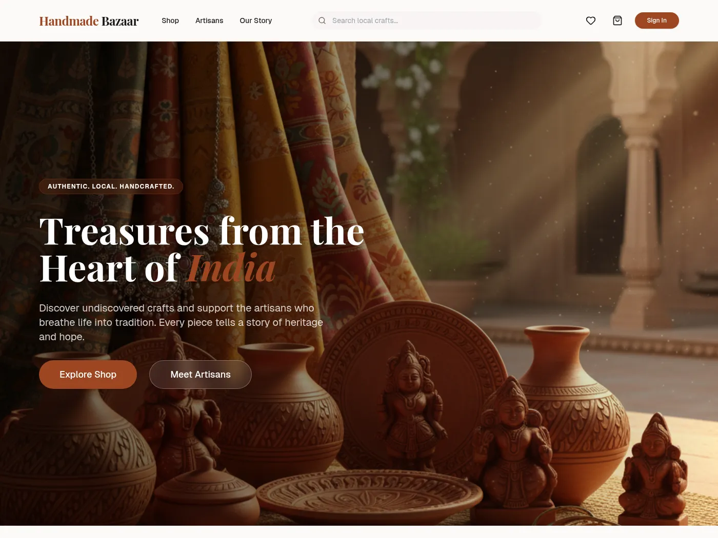 Handmade Bazaar India