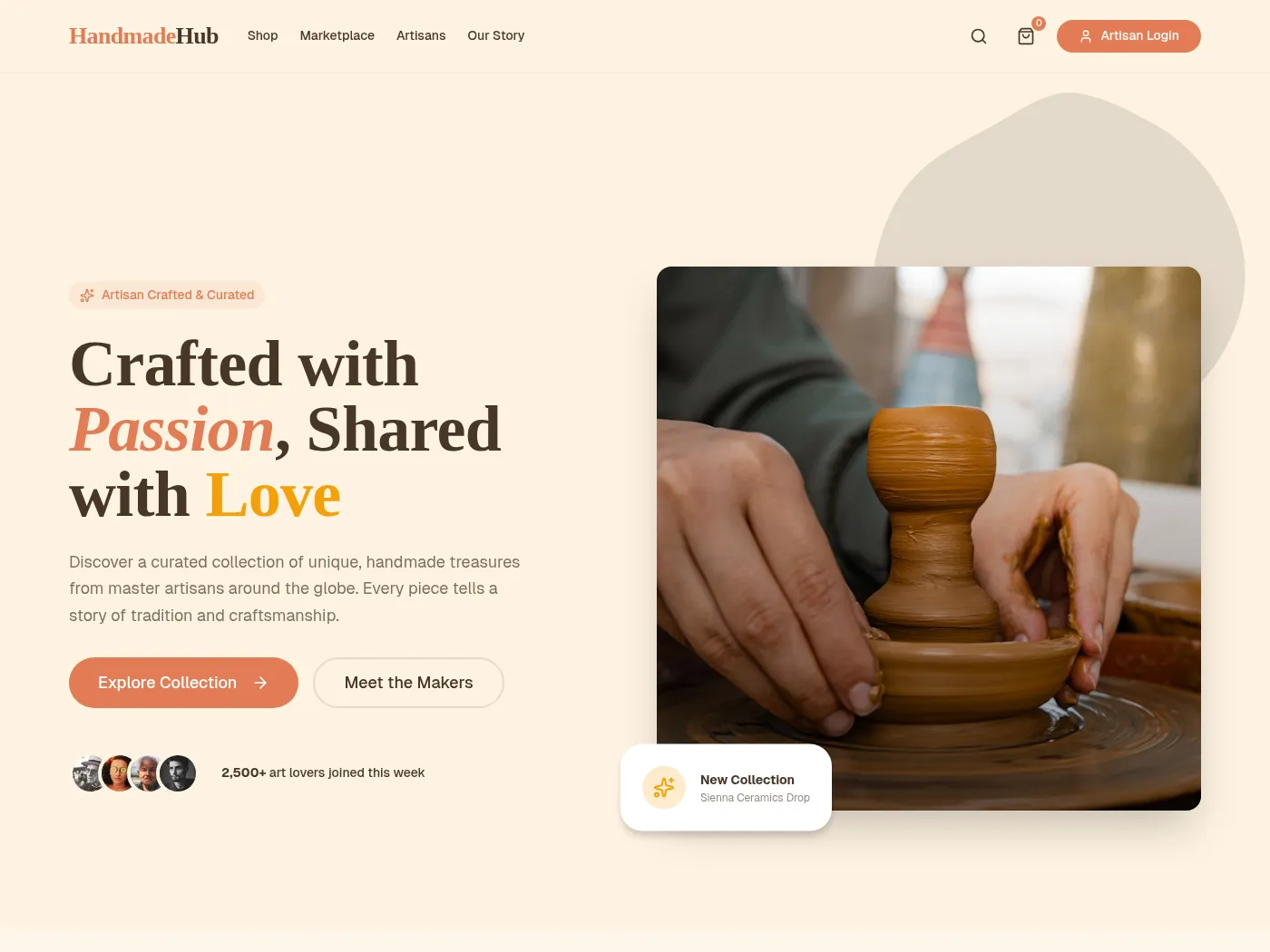 Handmade Creations Hub
