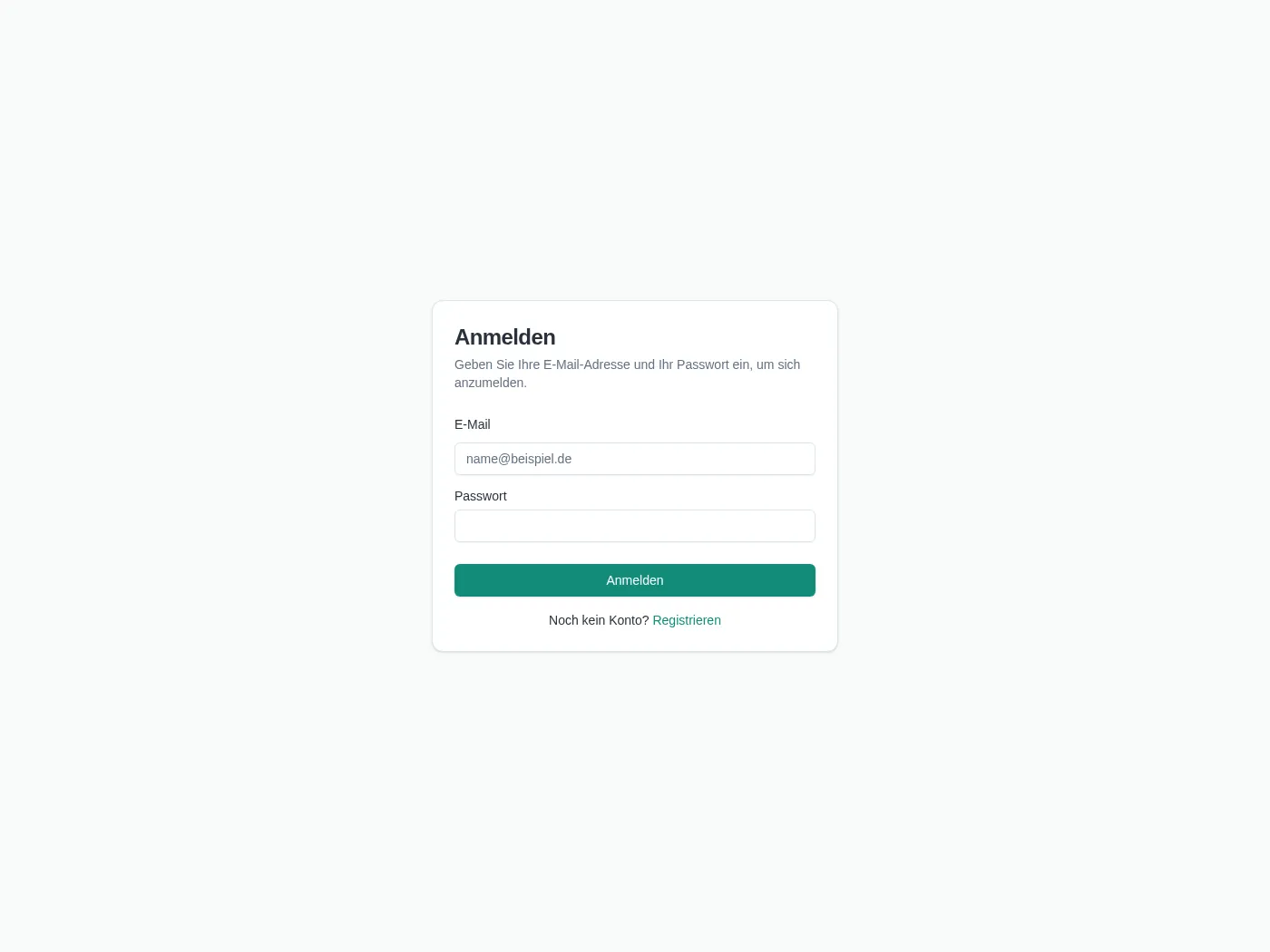 Handwerker Invoice MVP