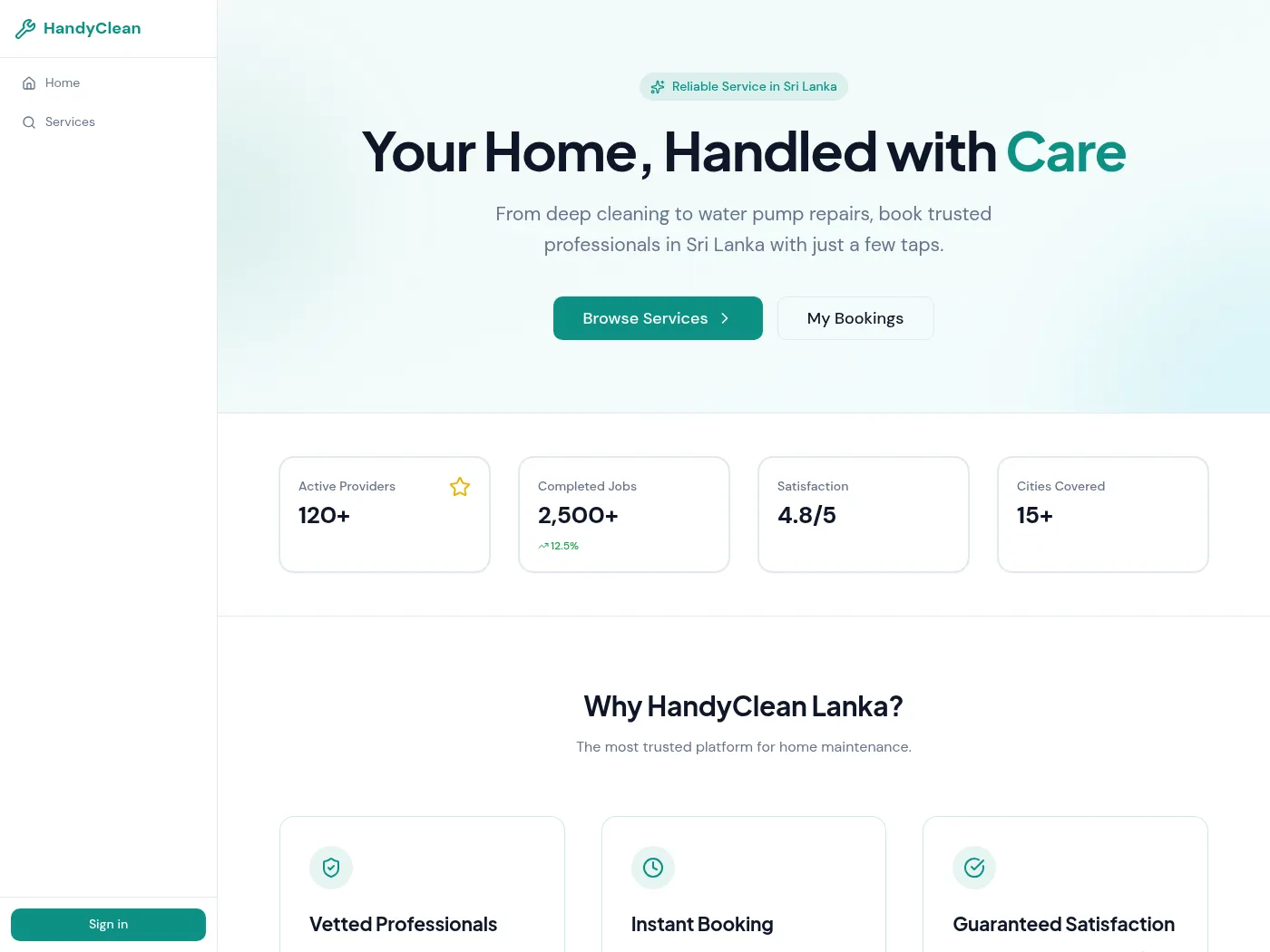HandyClean Lanka