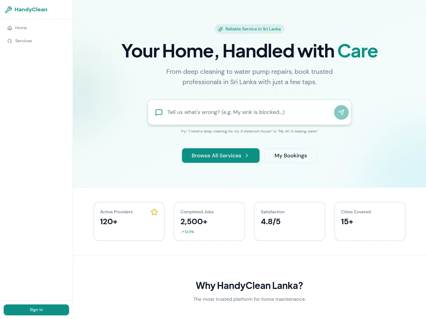 HandyClean Lanka
