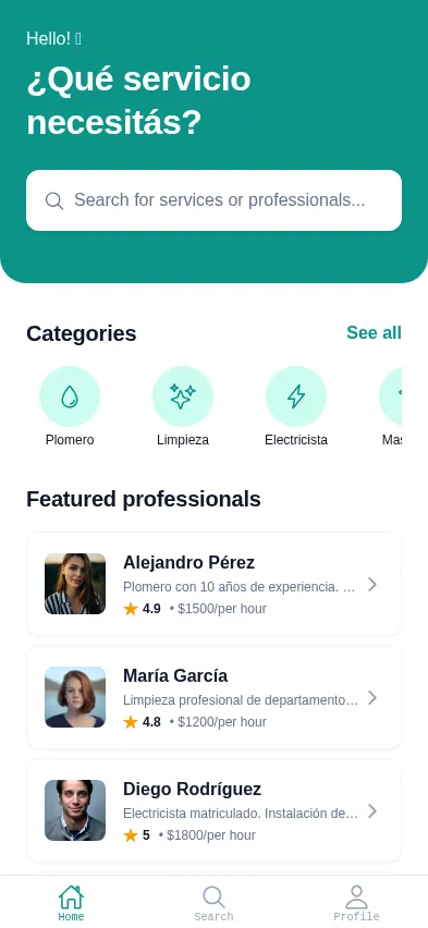 HandyConnect Platform